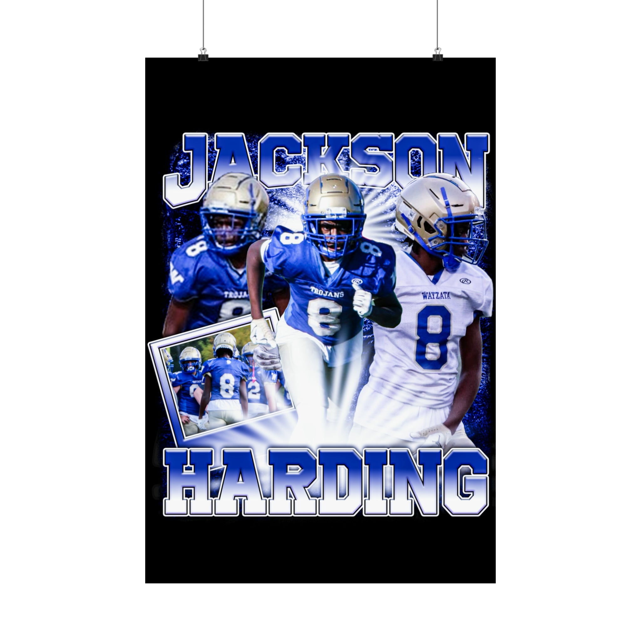 Jackson Harding Poster – Hometown Hero