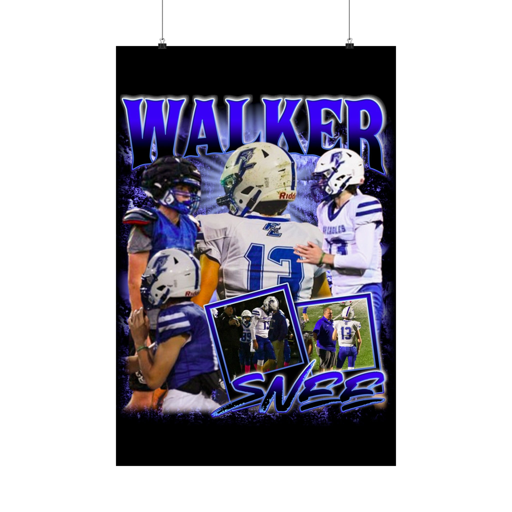 Walker Snee Poster 24" x 36" – Hometown Hero
