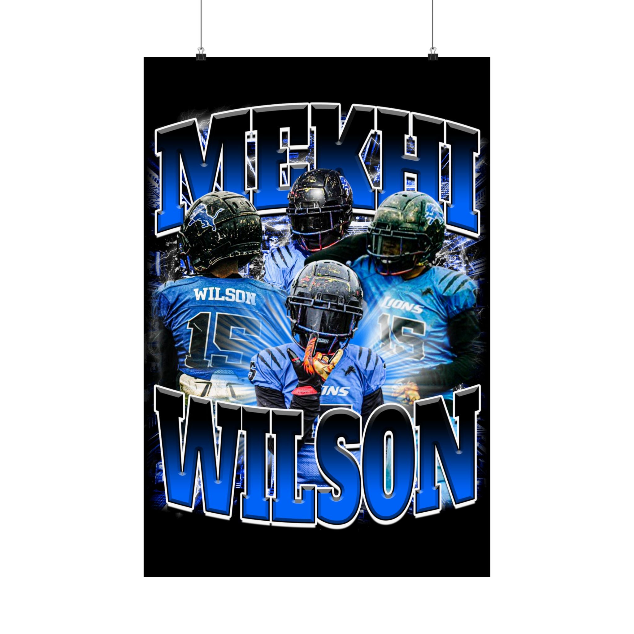 Mekhi Wilson Poster 24" x 36" – Hometown Hero