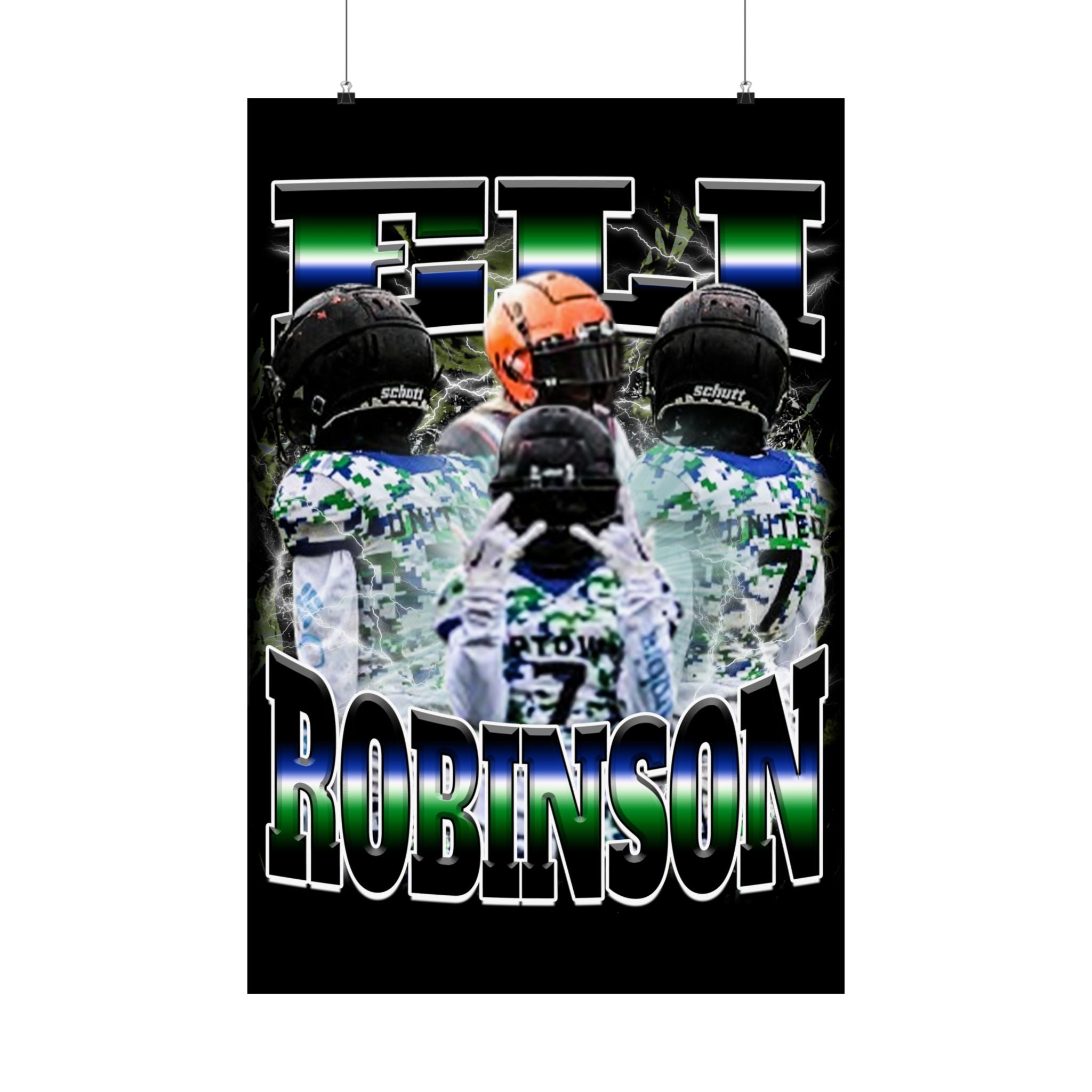 Eli Robinson Poster 24" x 36" – Hometown Hero