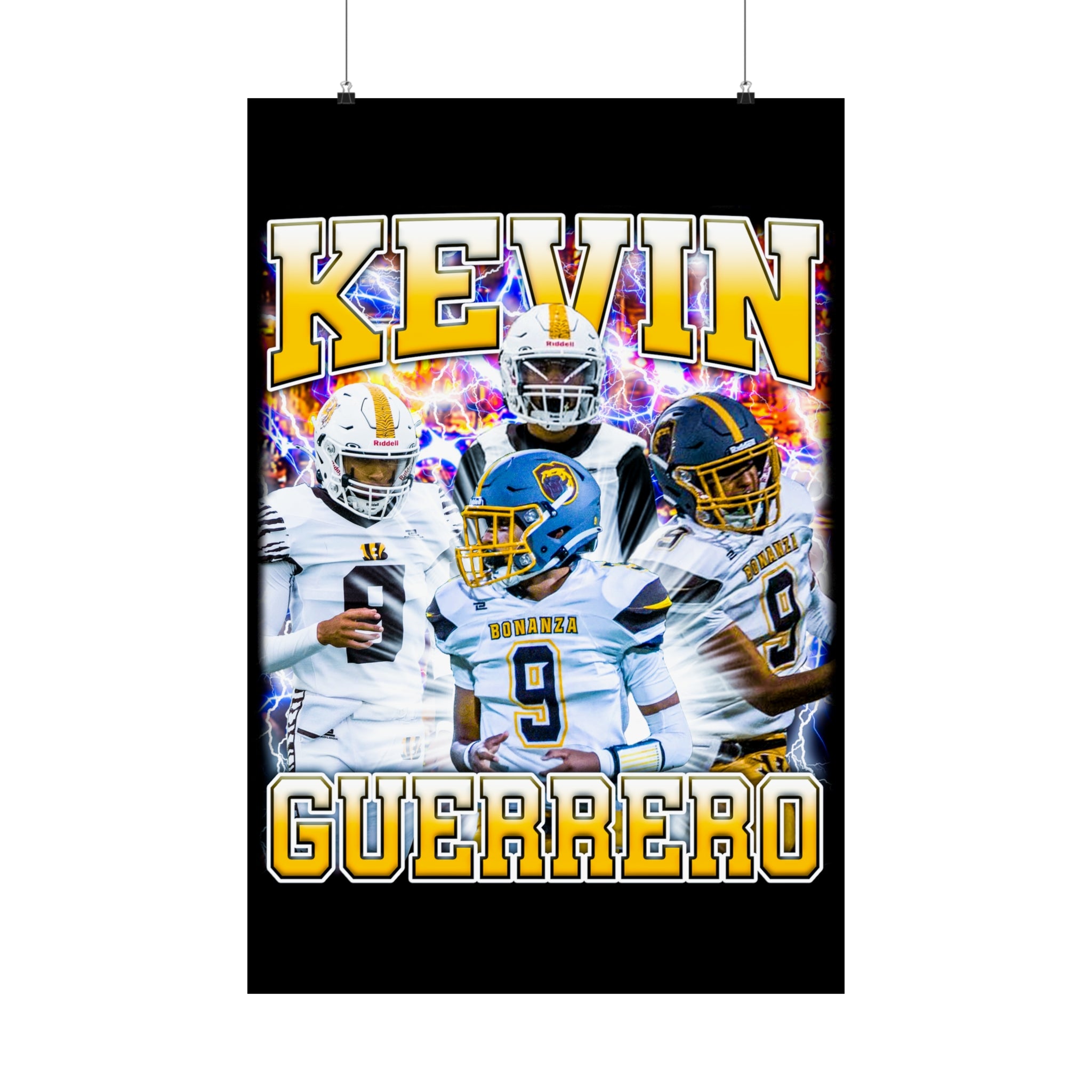 Kevin Guerrero Poster 24" x 36" – Hometown Hero