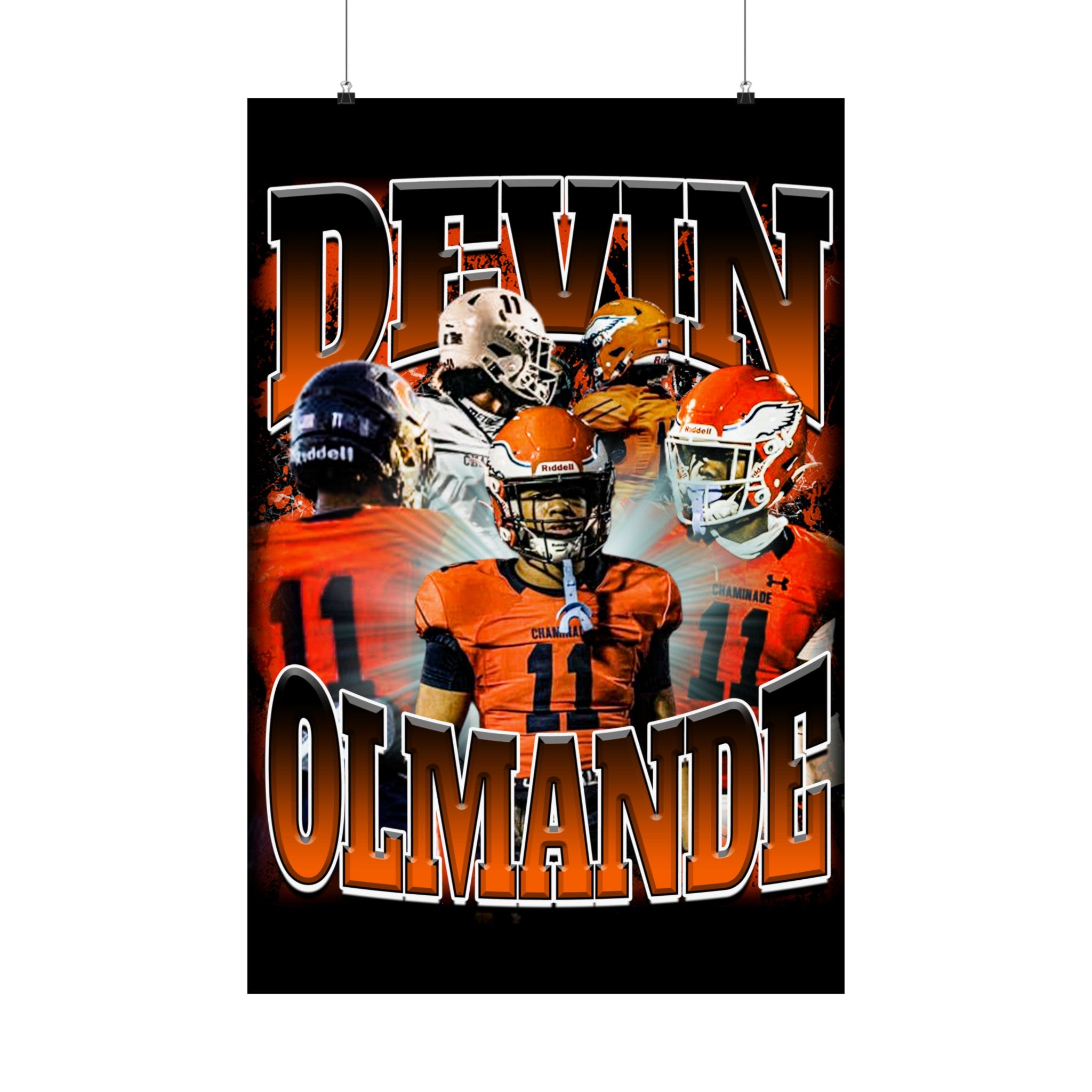 Devin Olmande Poster 24" x 36" – Hometown Hero