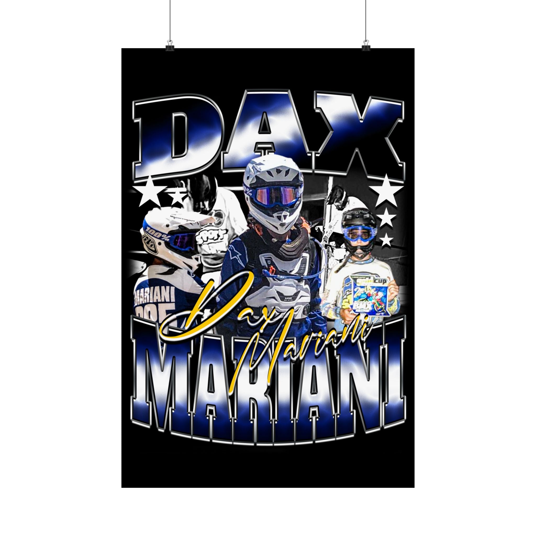 Dax Mariani Poster 24" x 36" – Hometown Hero