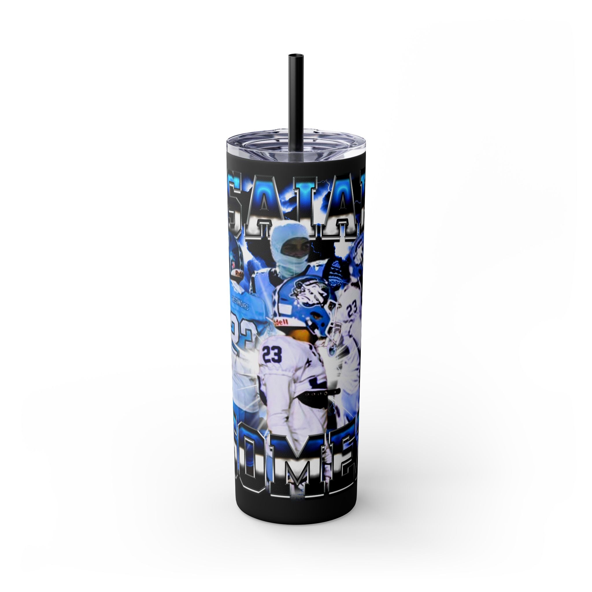 Isaiah Gomez Stainless Steal Tumbler – Hometown Hero