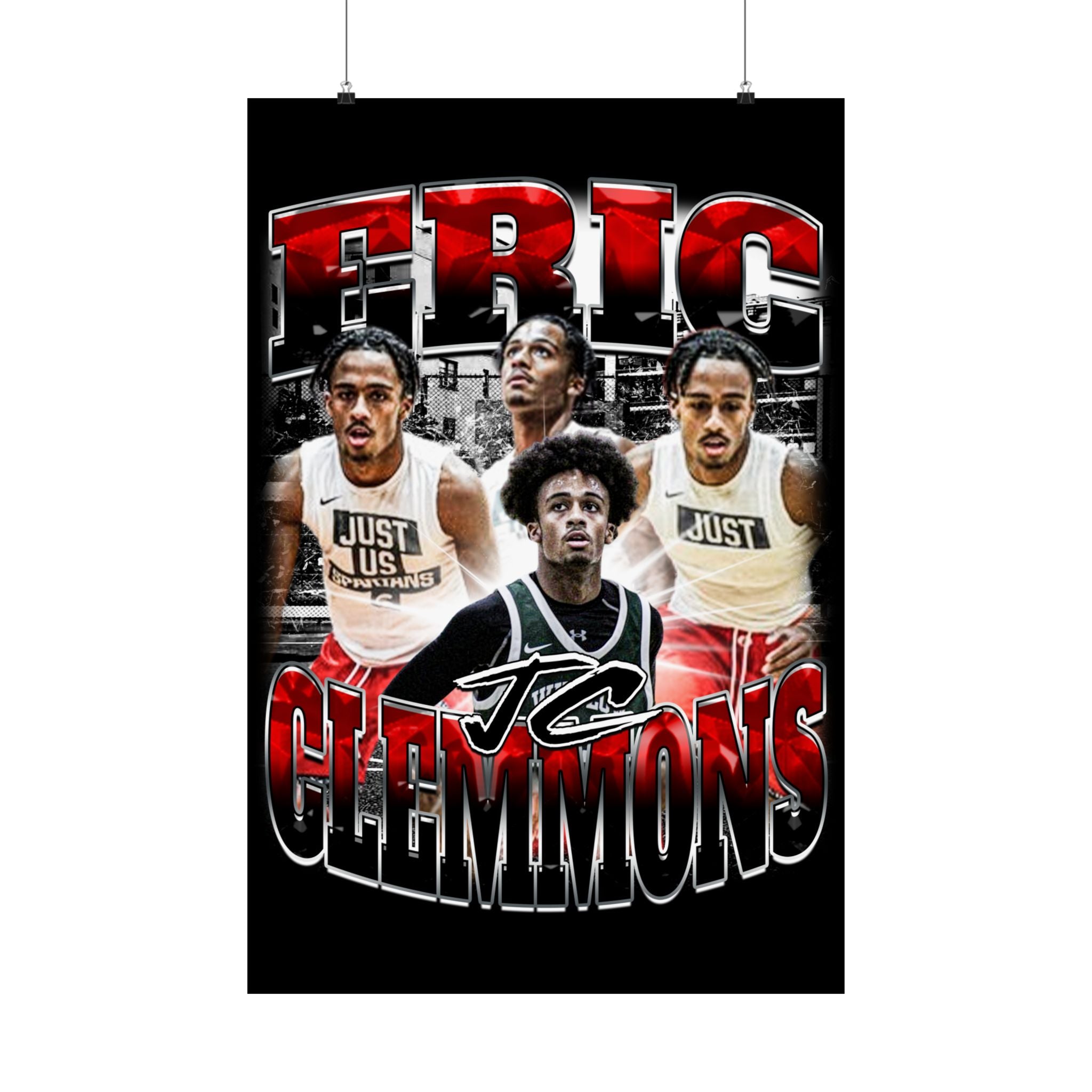 Eric Clemmons Poster 24" x 36" – Hometown Hero