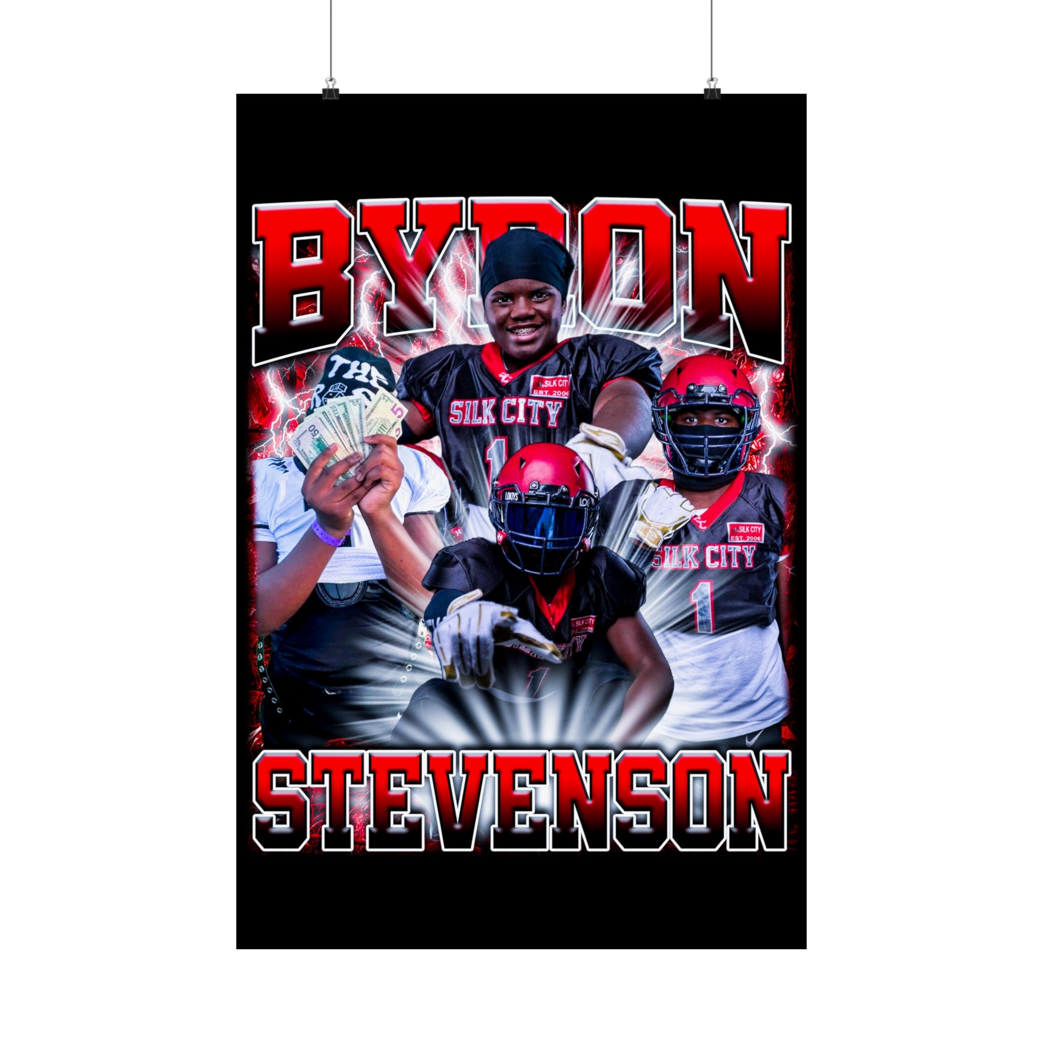 Byron Stevenson Poster 24" x 36" – Hometown Hero