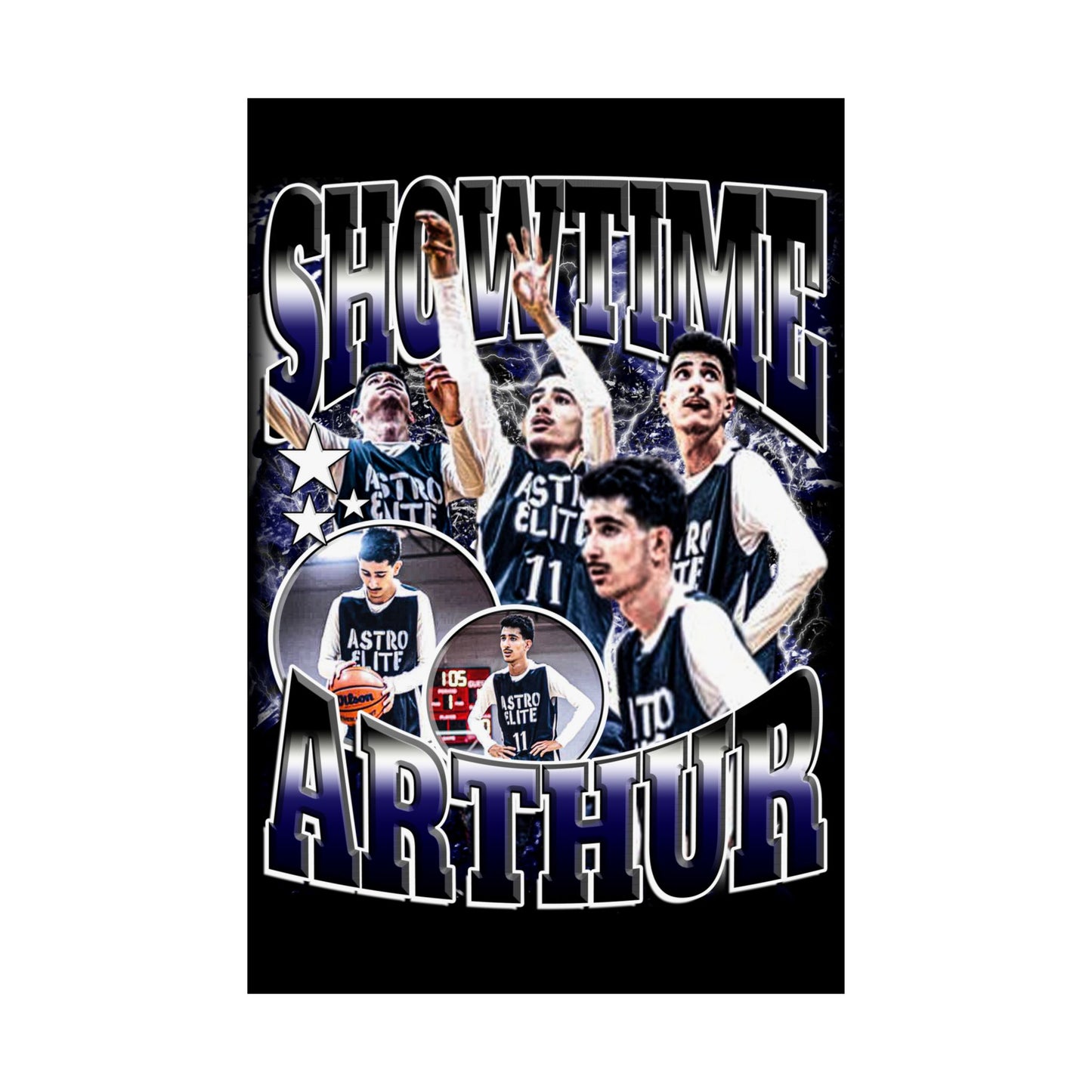 Showtime Arthur Poster 24" x 36" – Hometown Hero