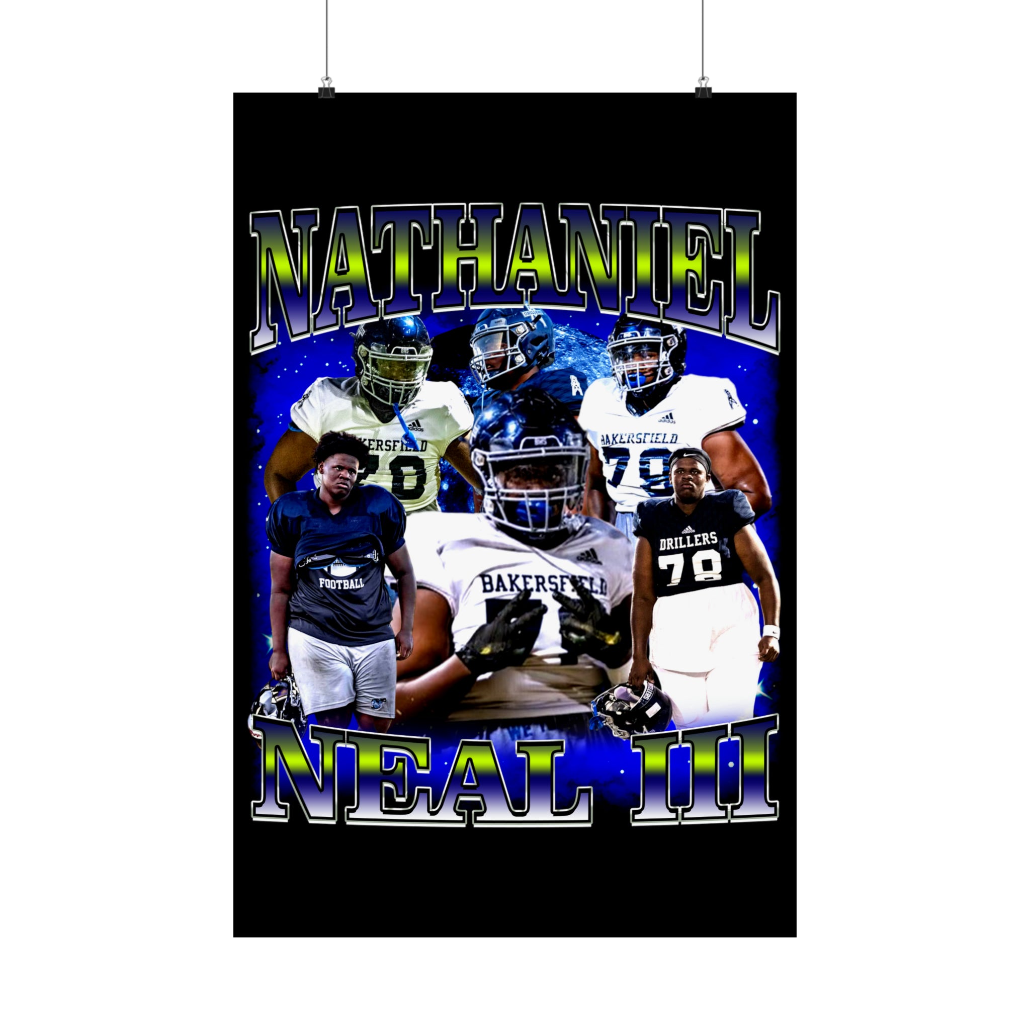 Nathaniel Neal III Poster – Hometown Hero