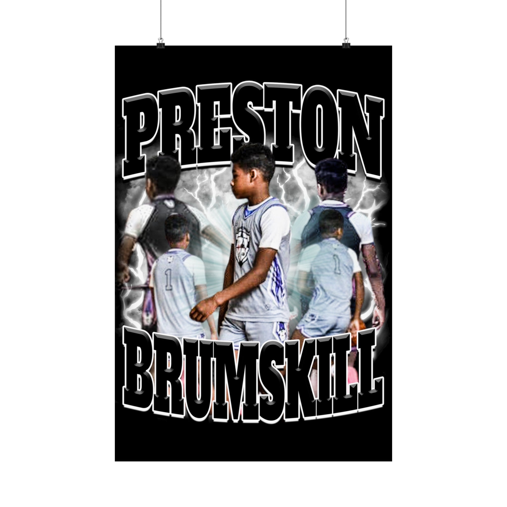 Preston Brumskill Poster 24" x 36" – Hometown Hero