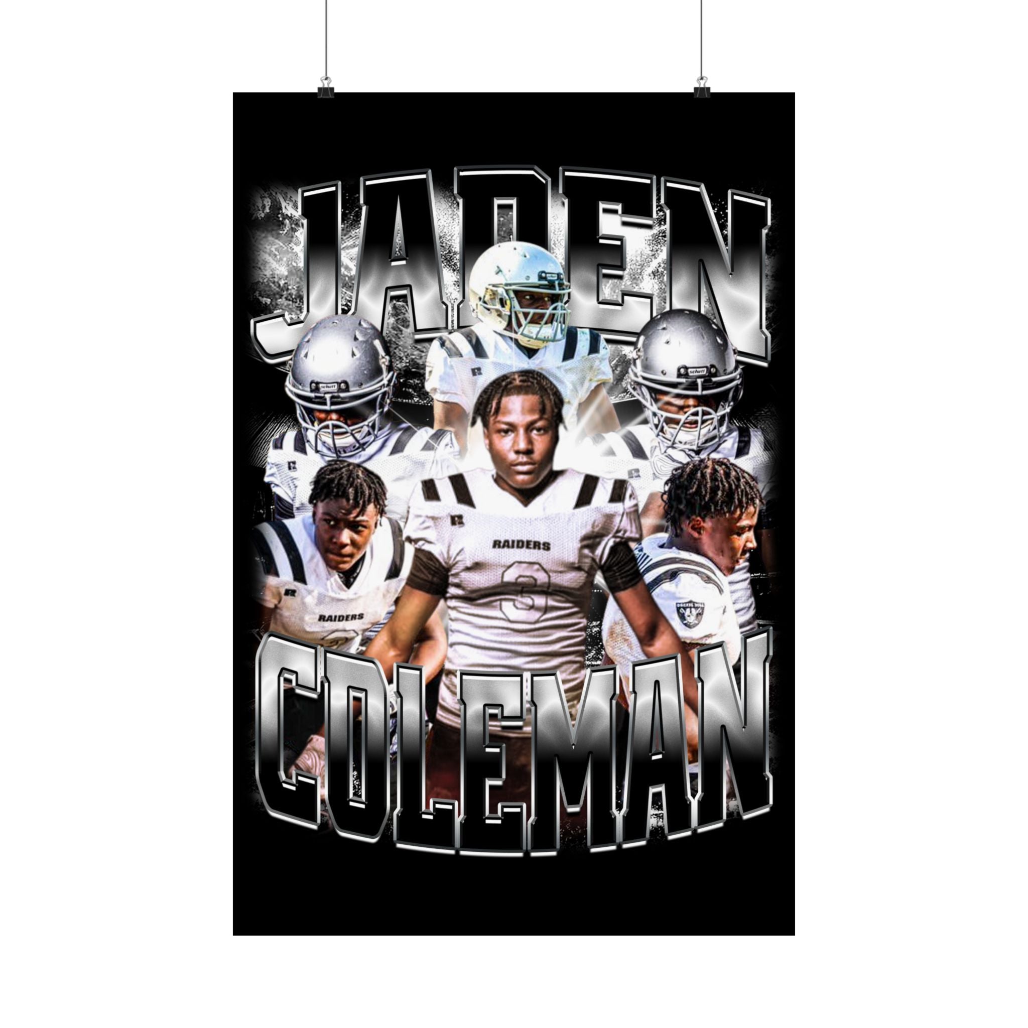 Jaden Coleman Poster 24" x 36" – Hometown Hero