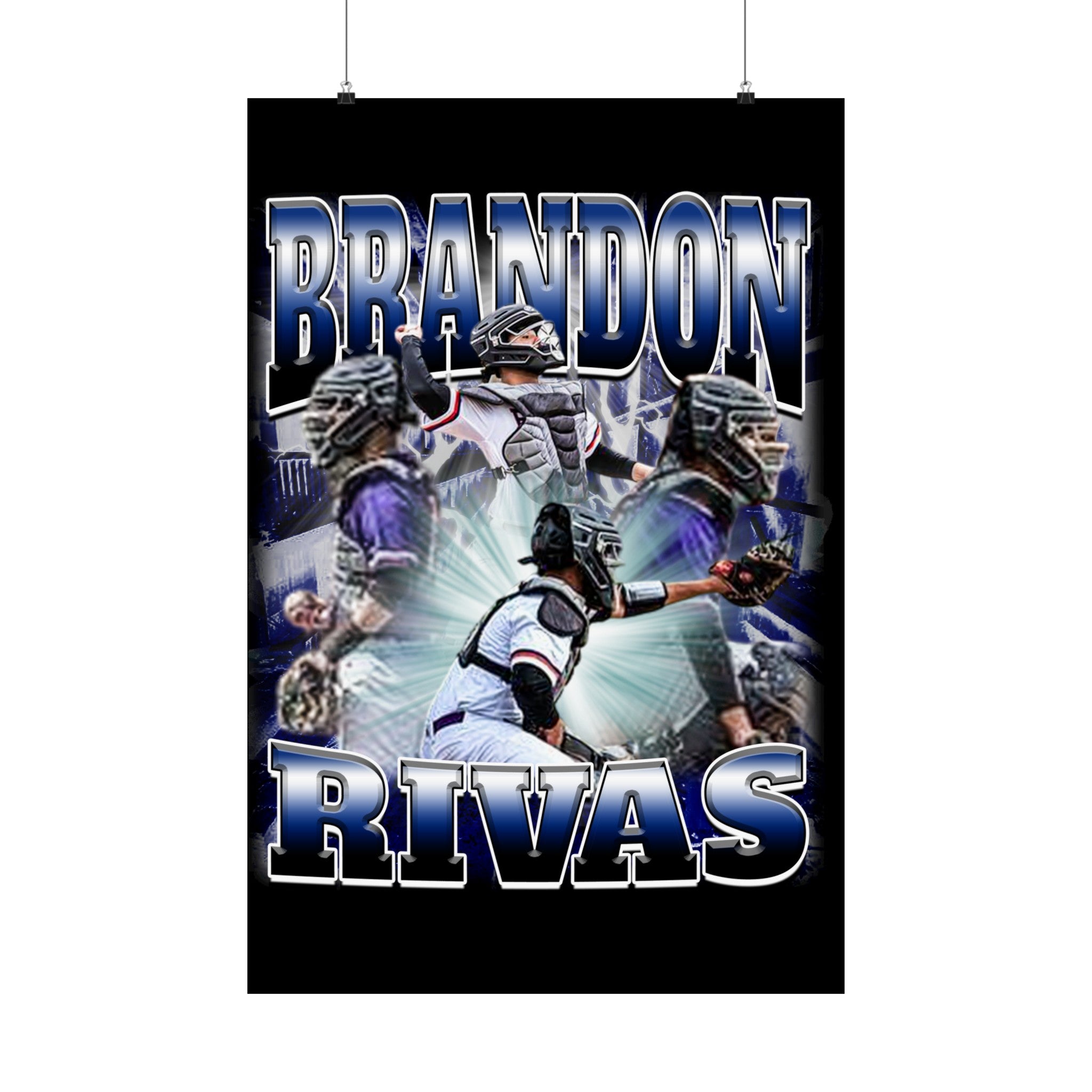 Brandon Rivas Poster 24" x 36" – Hometown Hero