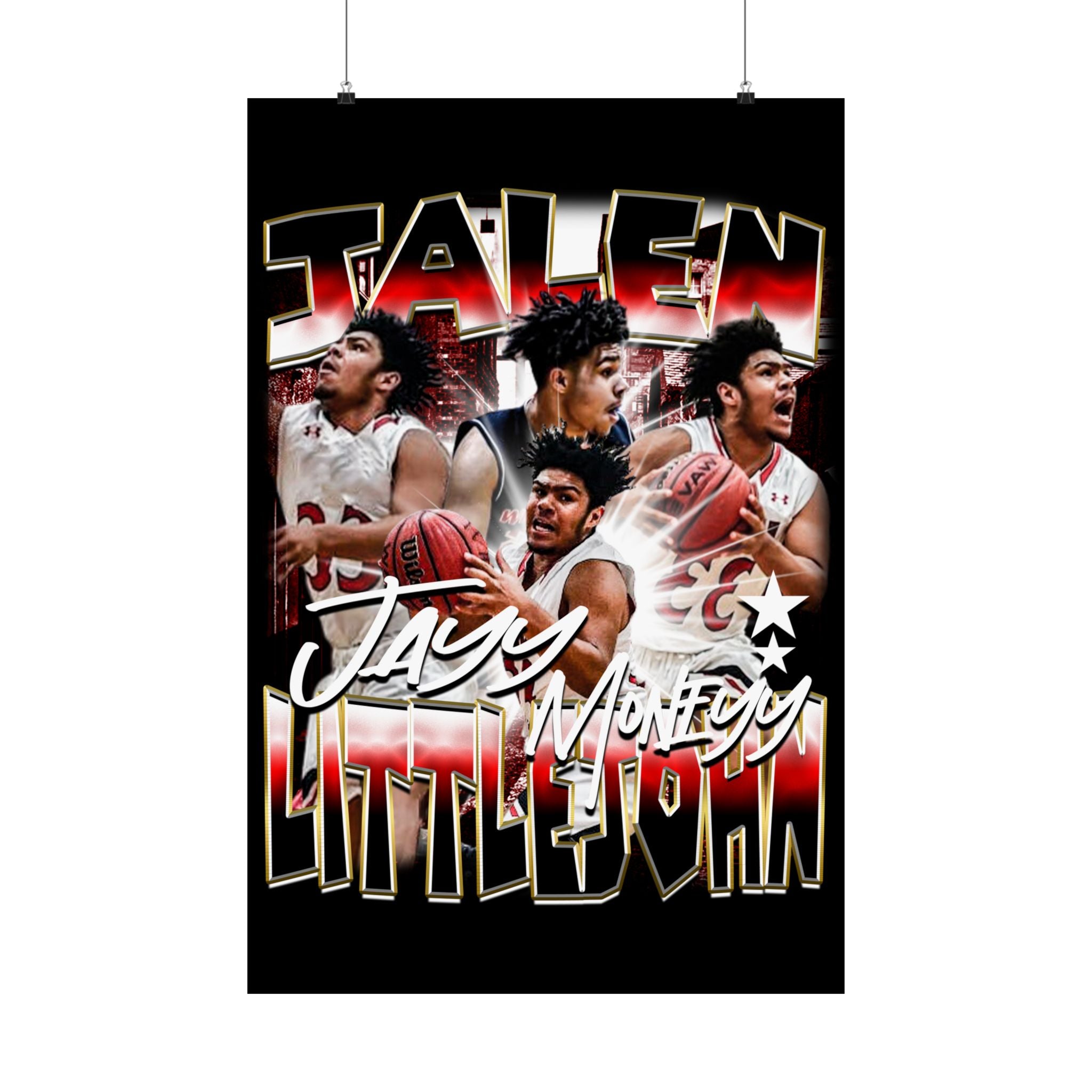 Jalen LittleJohn Poster 24" x 36" – Hometown Hero