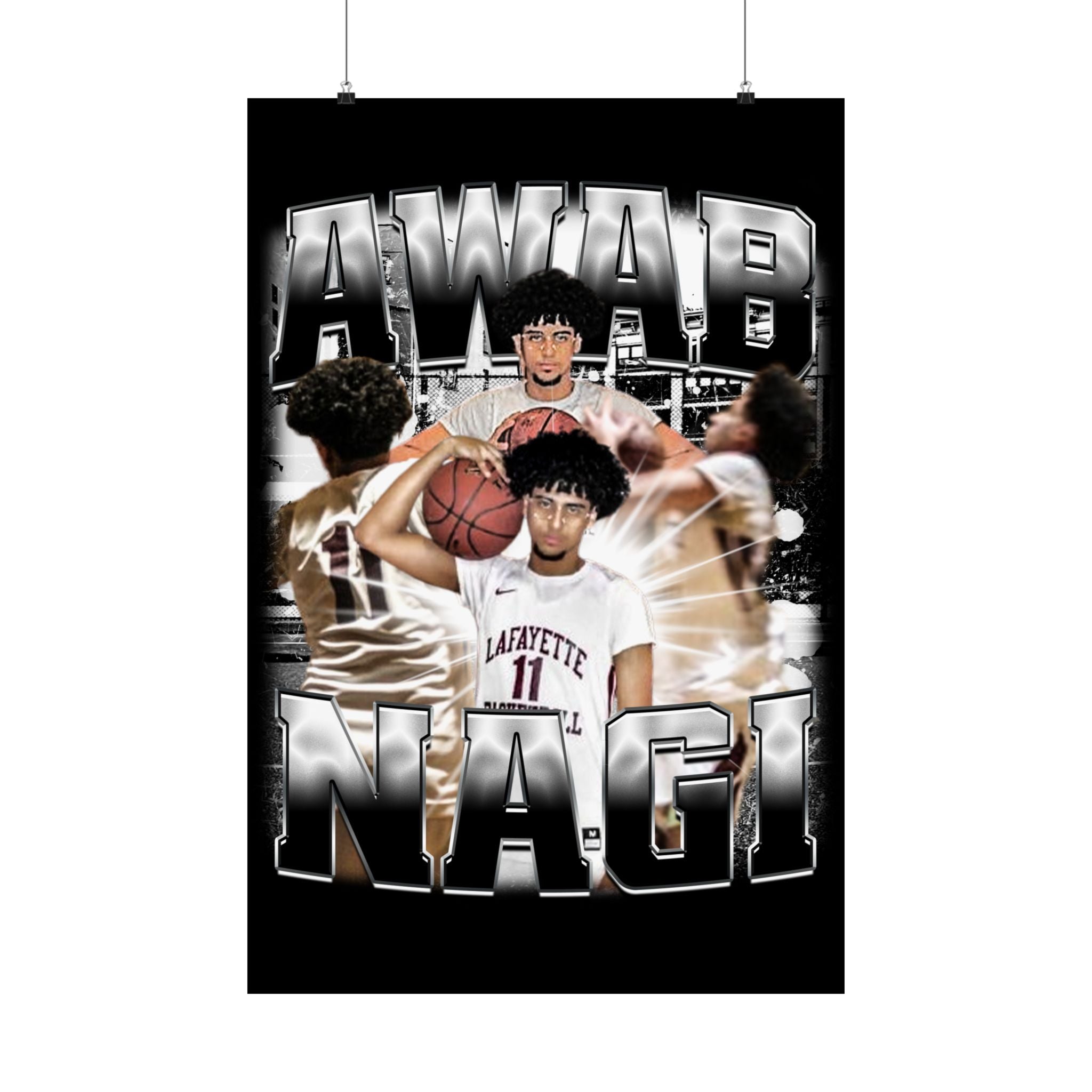 Awab Nagi Poster 24" x 36" – Hometown Hero