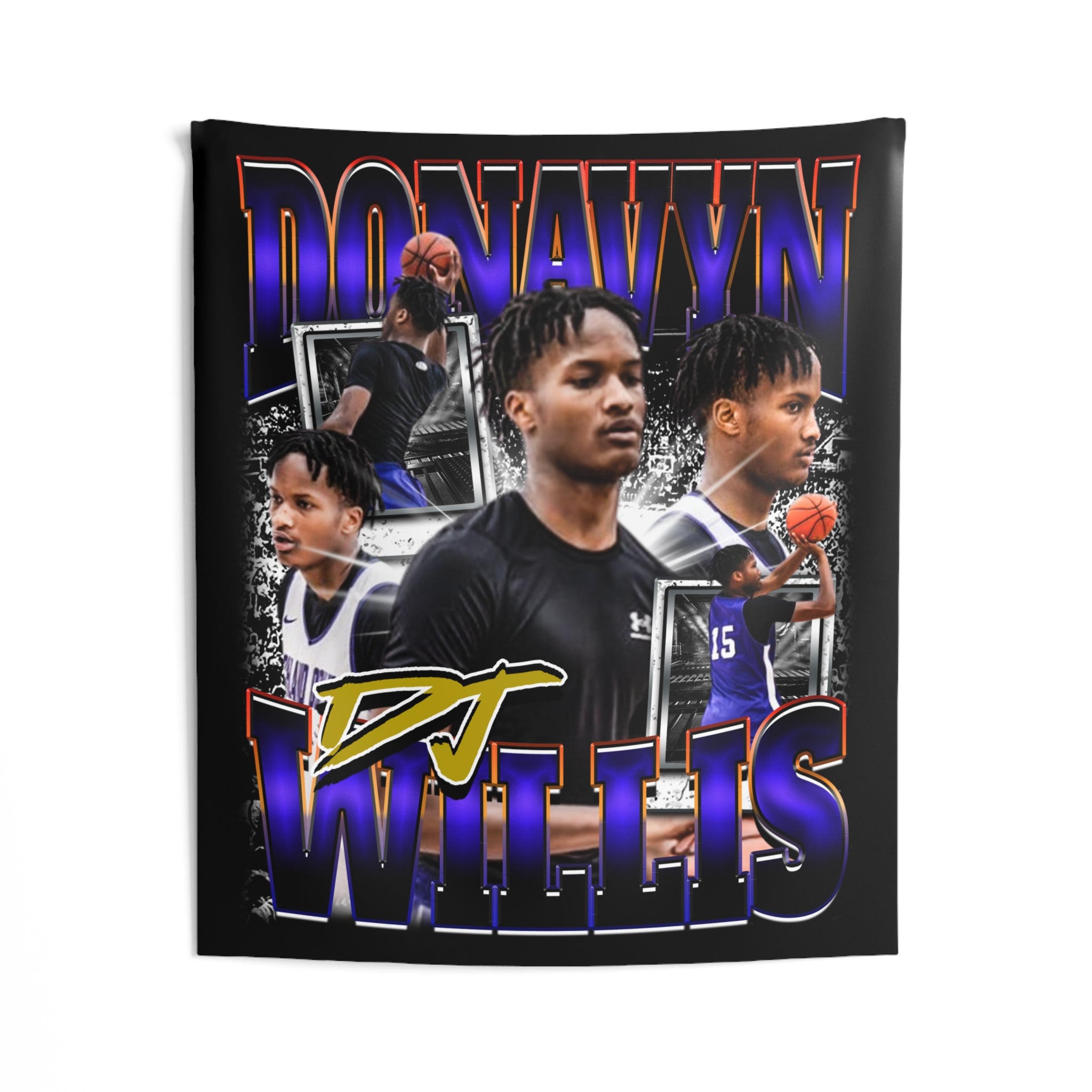 Donavyn Willis Tapestry 50” x 60” – Hometown Hero