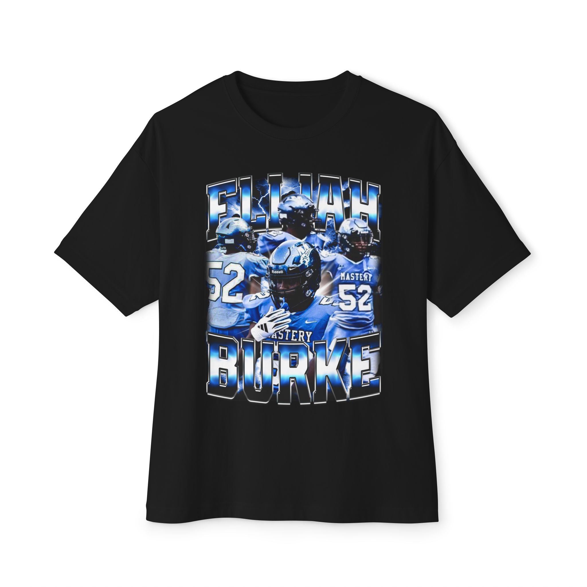Elijah Burke Oversized Vintage Tee – Hometown Hero