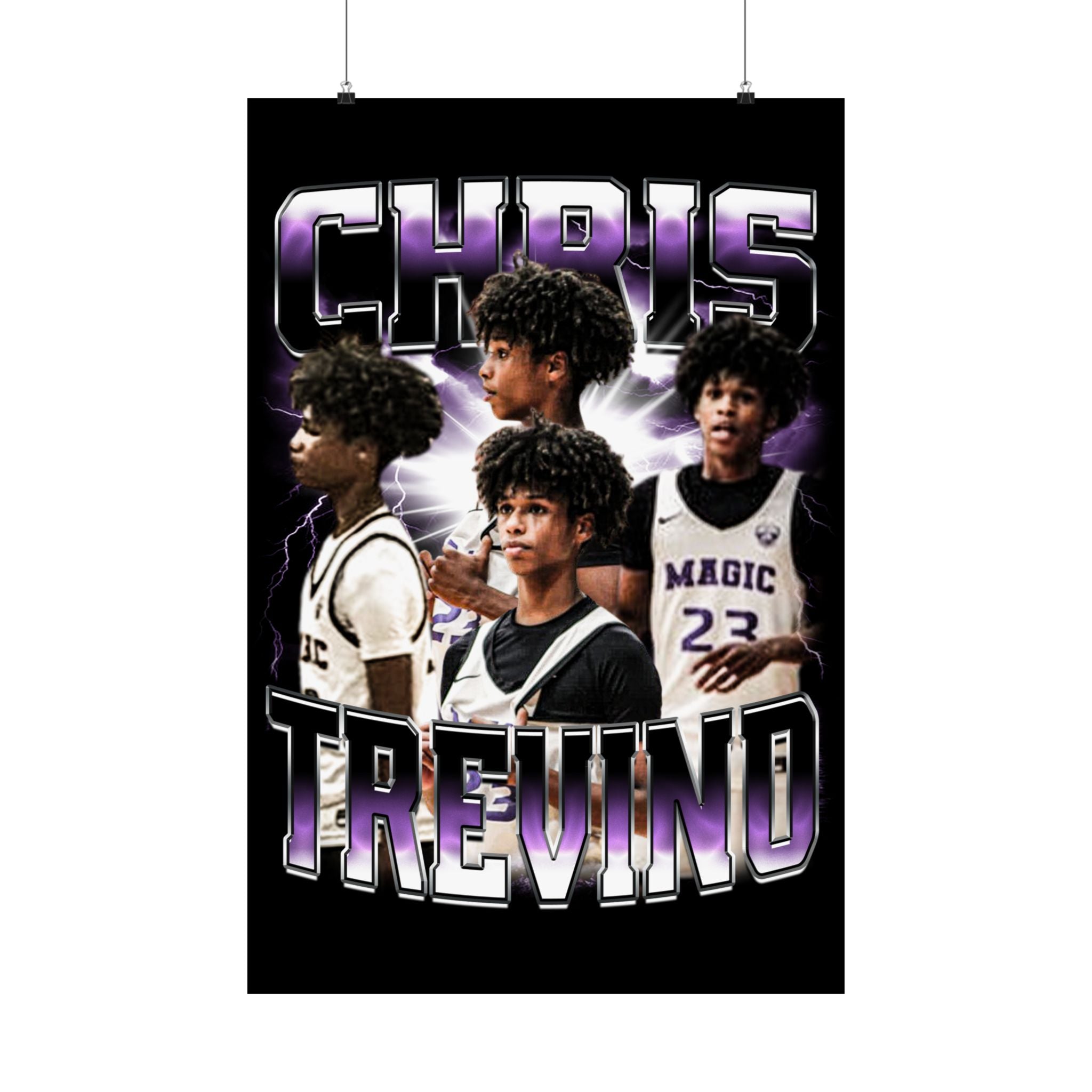 Christopher Trevino Poster 24" x 36" – Hometown Hero