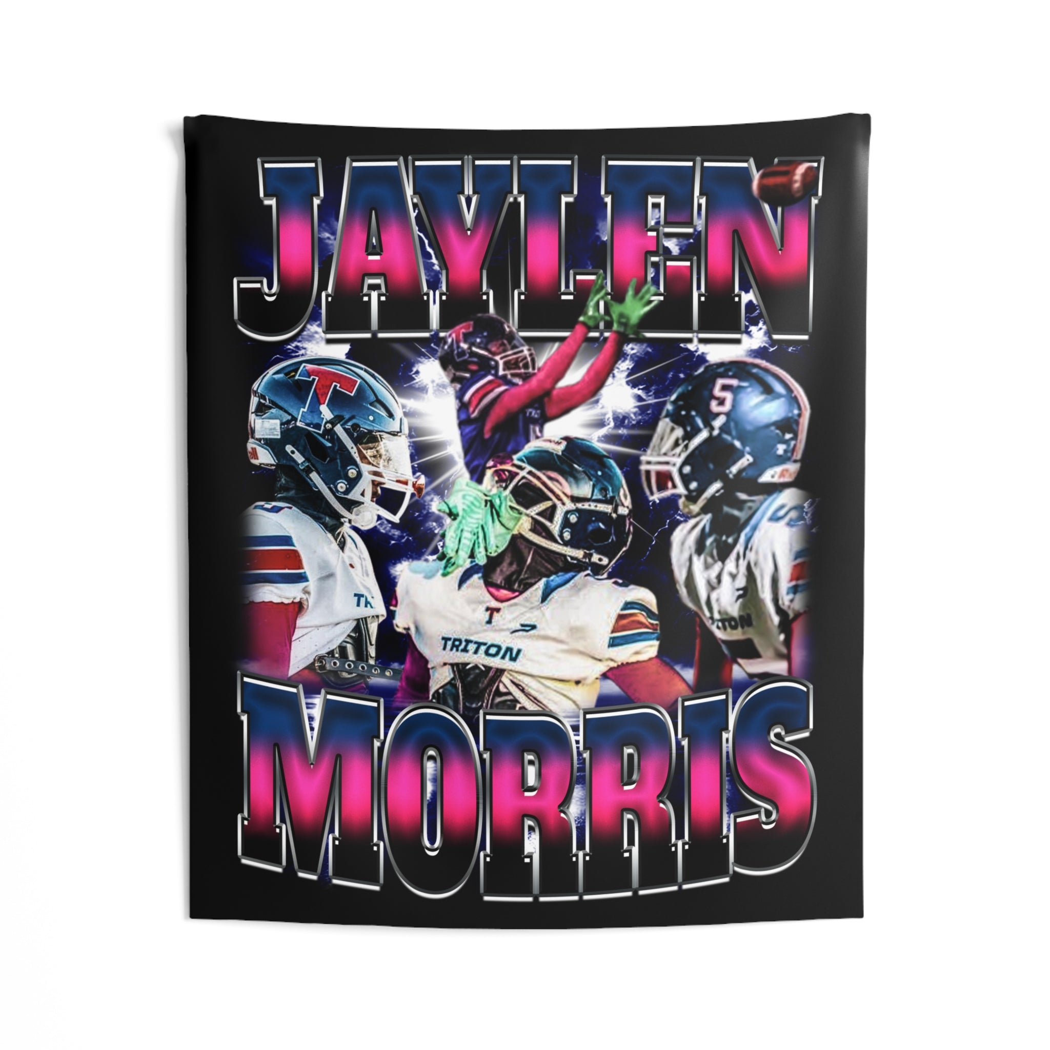 Jaylen Morris Tapestry 50” x 60” – Hometown Hero