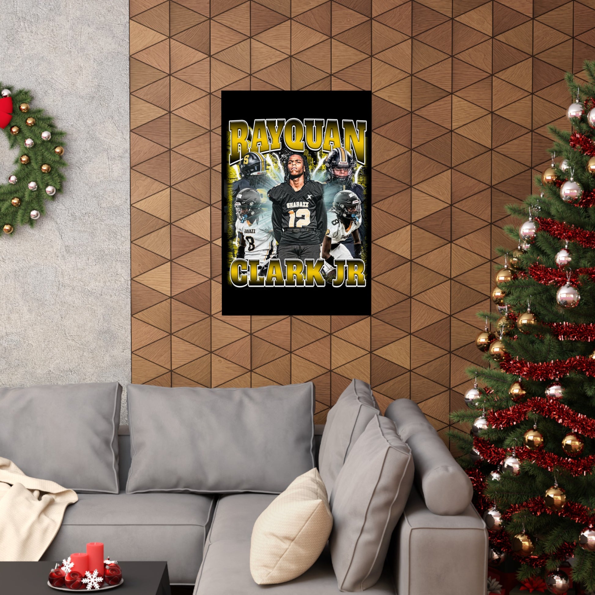 Rayquan Clark Jr Poster 24" x 36" – Hometown Hero