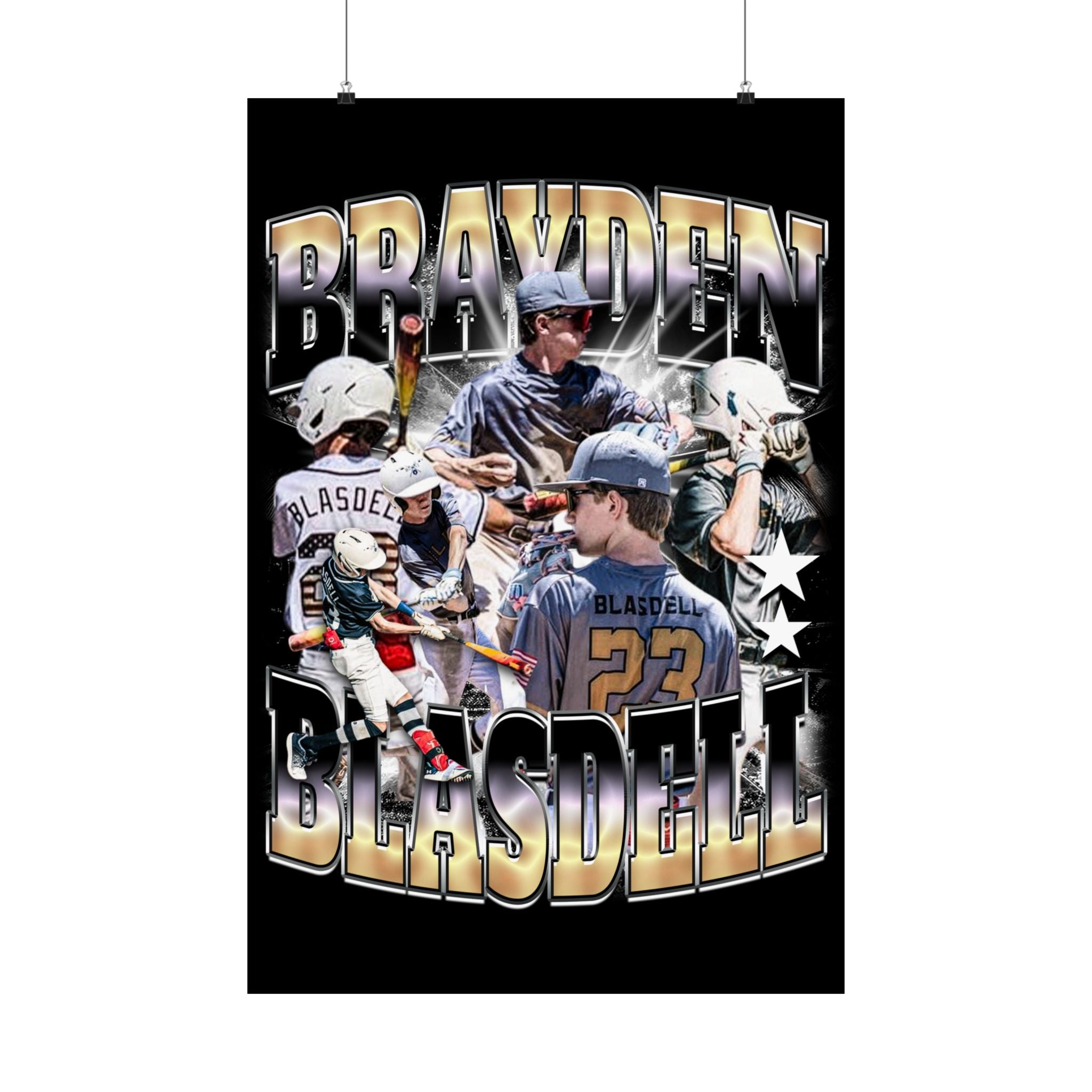 Brayden Blasdell Poster 24" x 36" – Hometown Hero