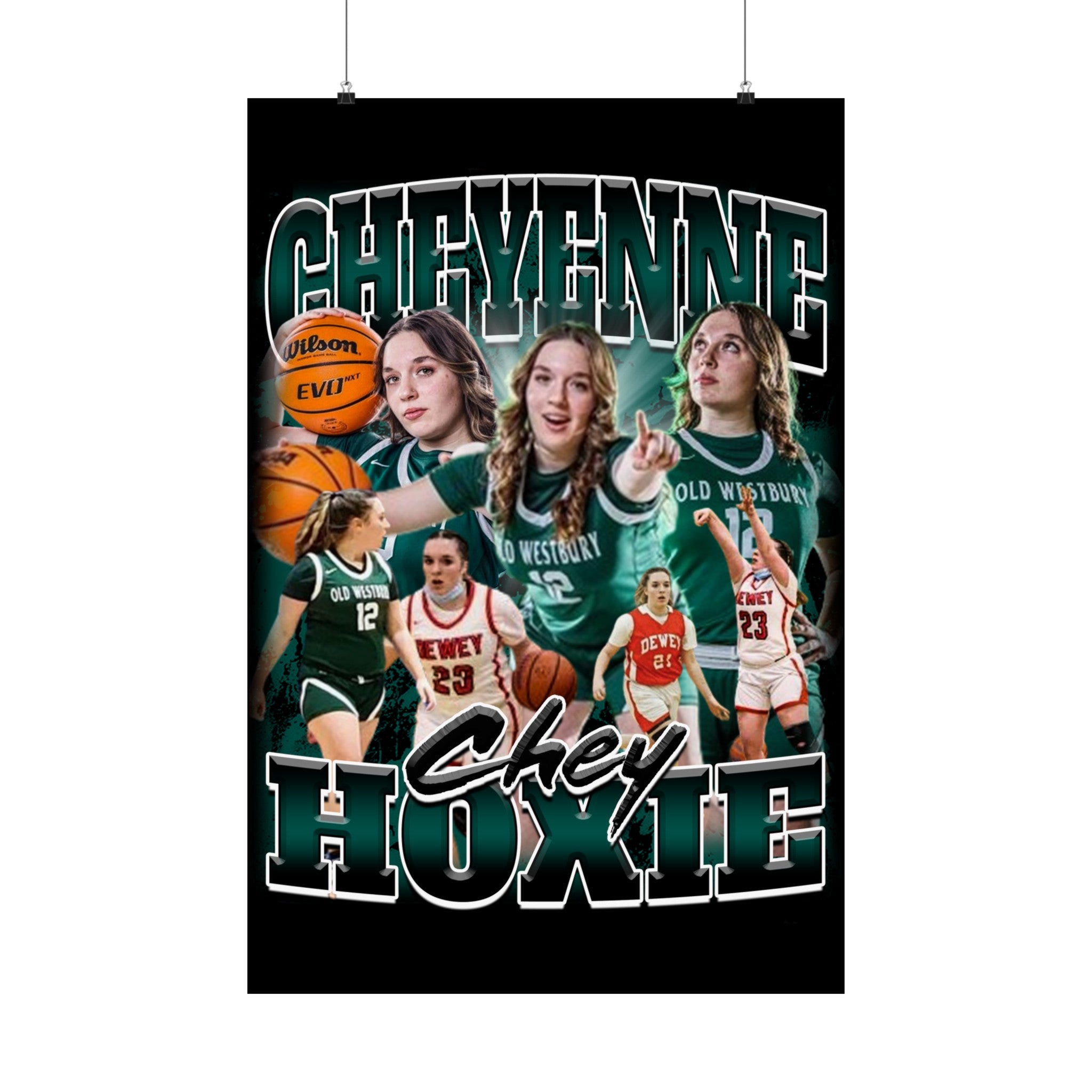 Cheyenne Hoxie Poster 24" x 36" – Hometown Hero