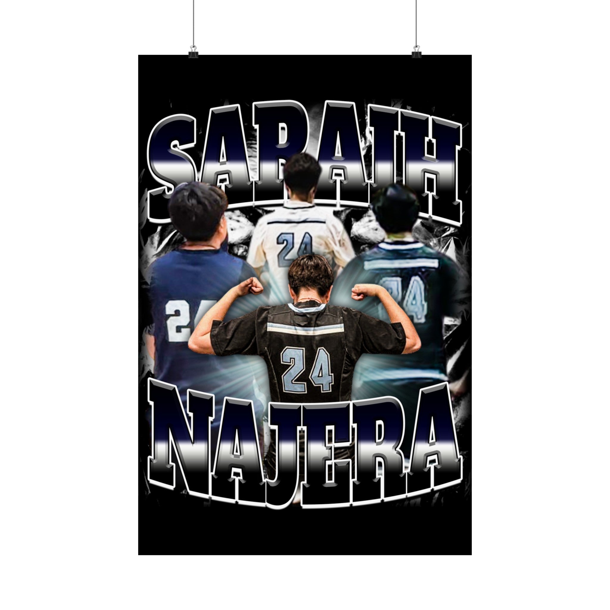 Saraih Najera Poster 24" x 36" – Hometown Hero