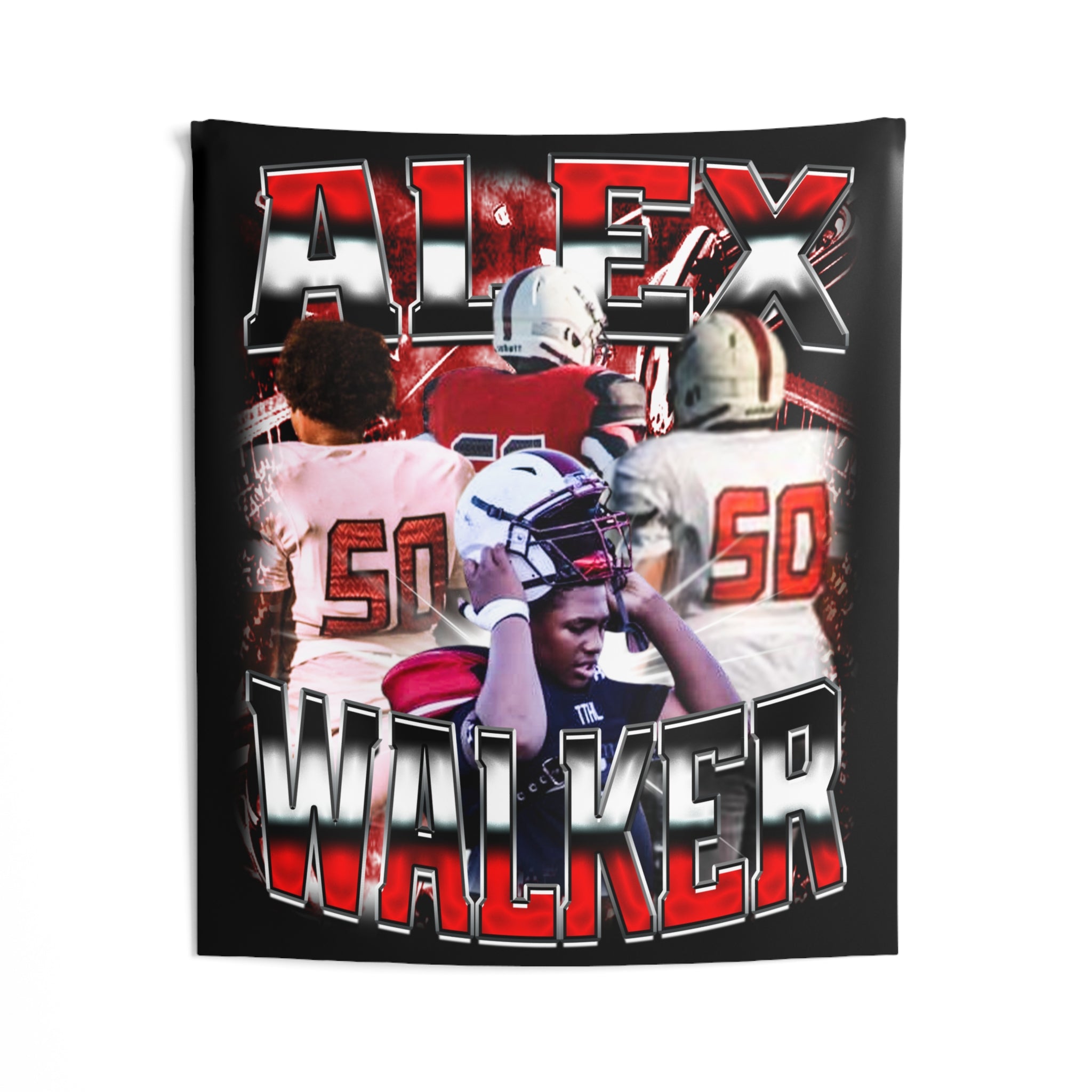 Alex Walker Tapestry 50” x 60” – Hometown Hero