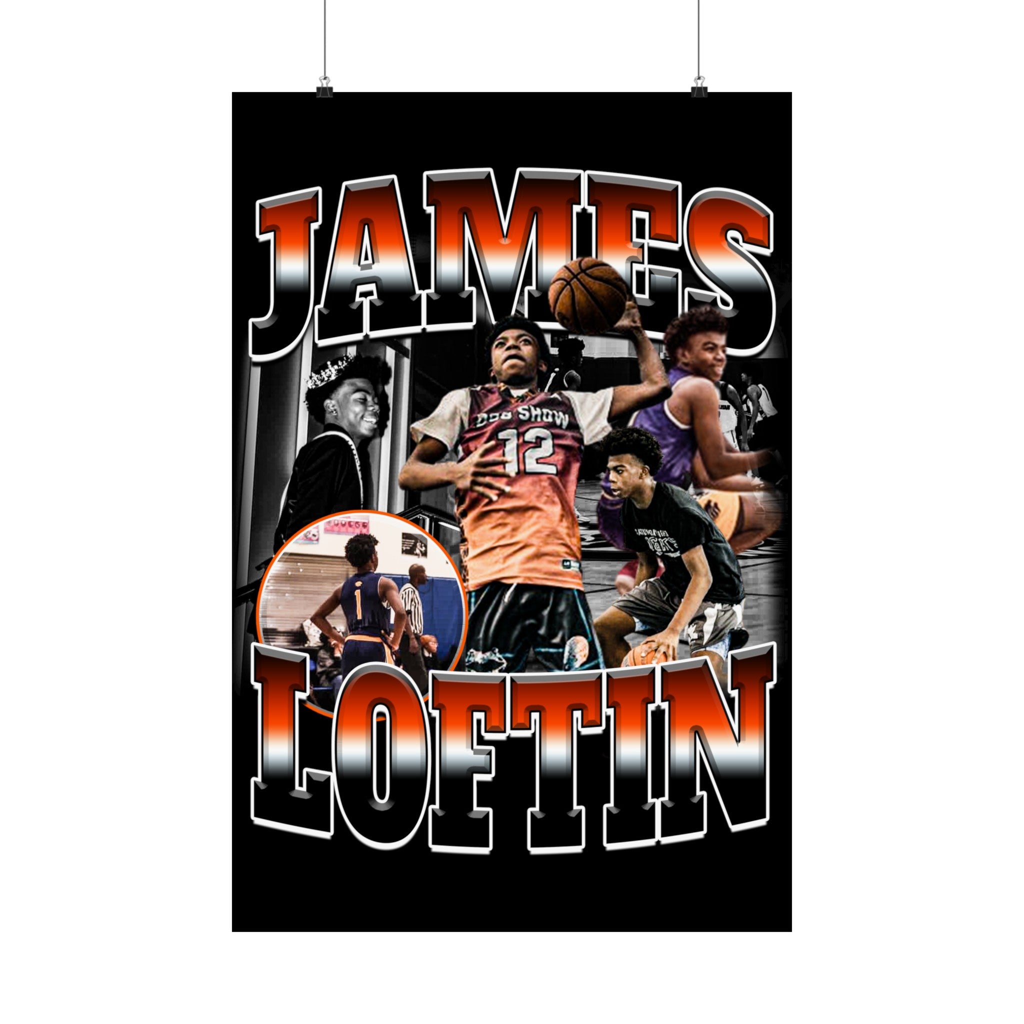 James Loftin Poster 24" x 36" – Hometown Hero