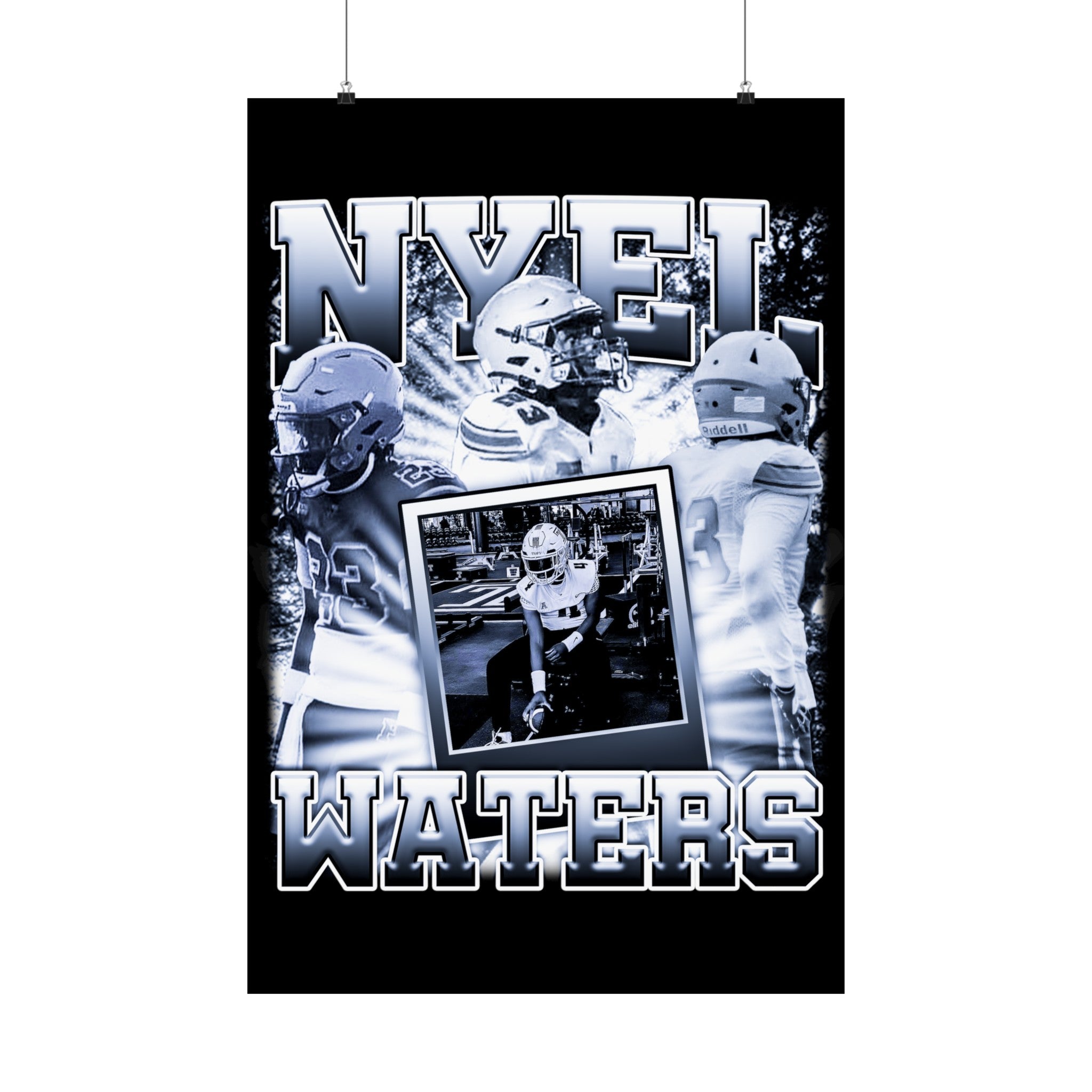 Nyel Waters Poster 24" x 36" – Hometown Hero