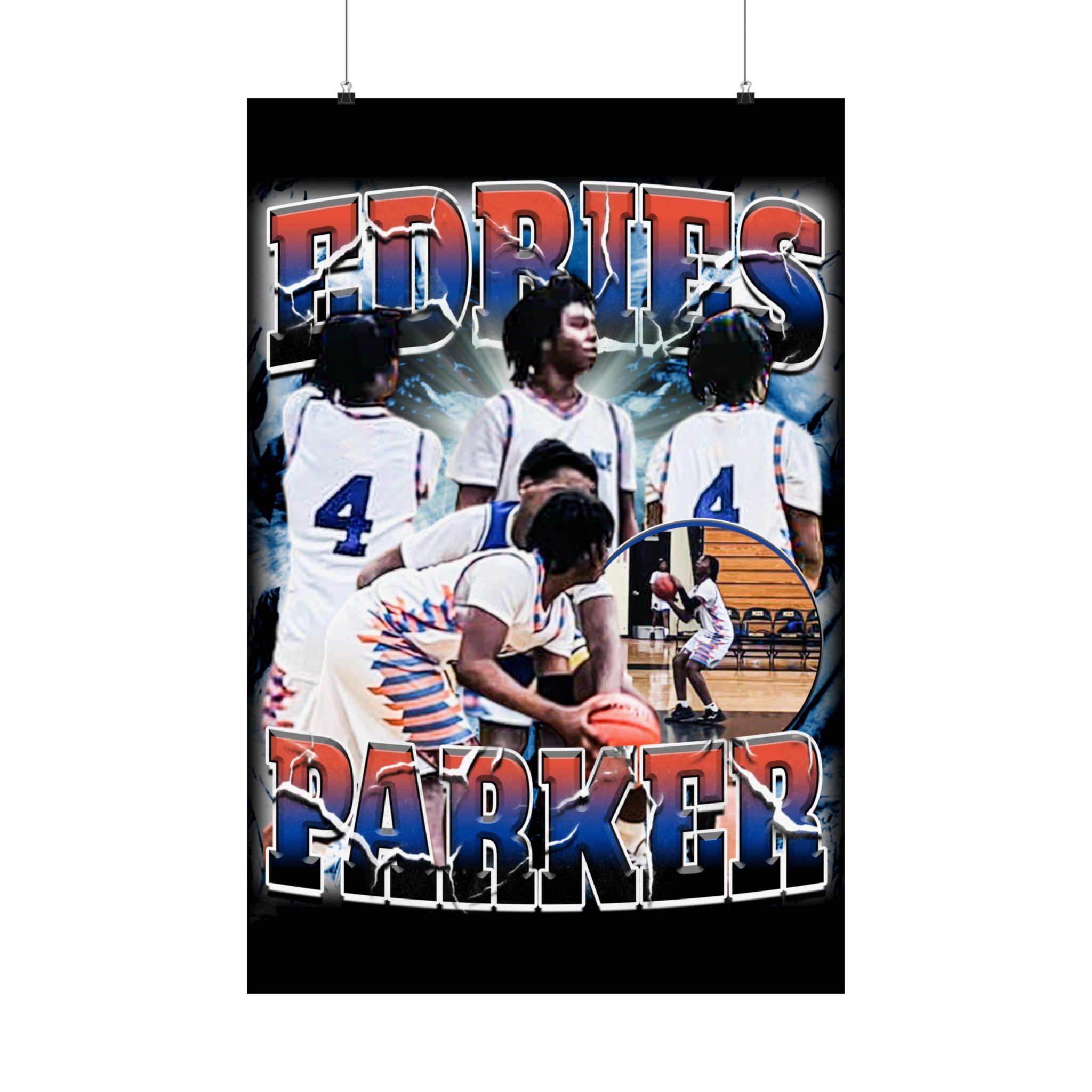Edries Parker Poster 24" x 36" – Hometown Hero