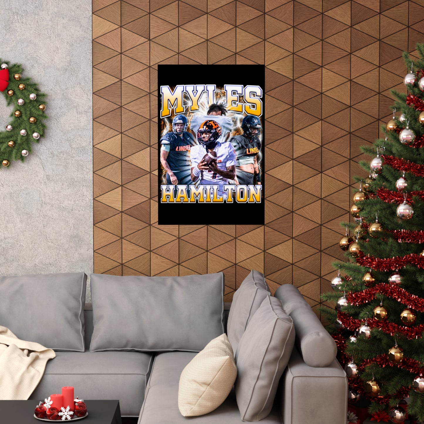 Myles Hamilton Poster 24" x 36" – Hometown Hero