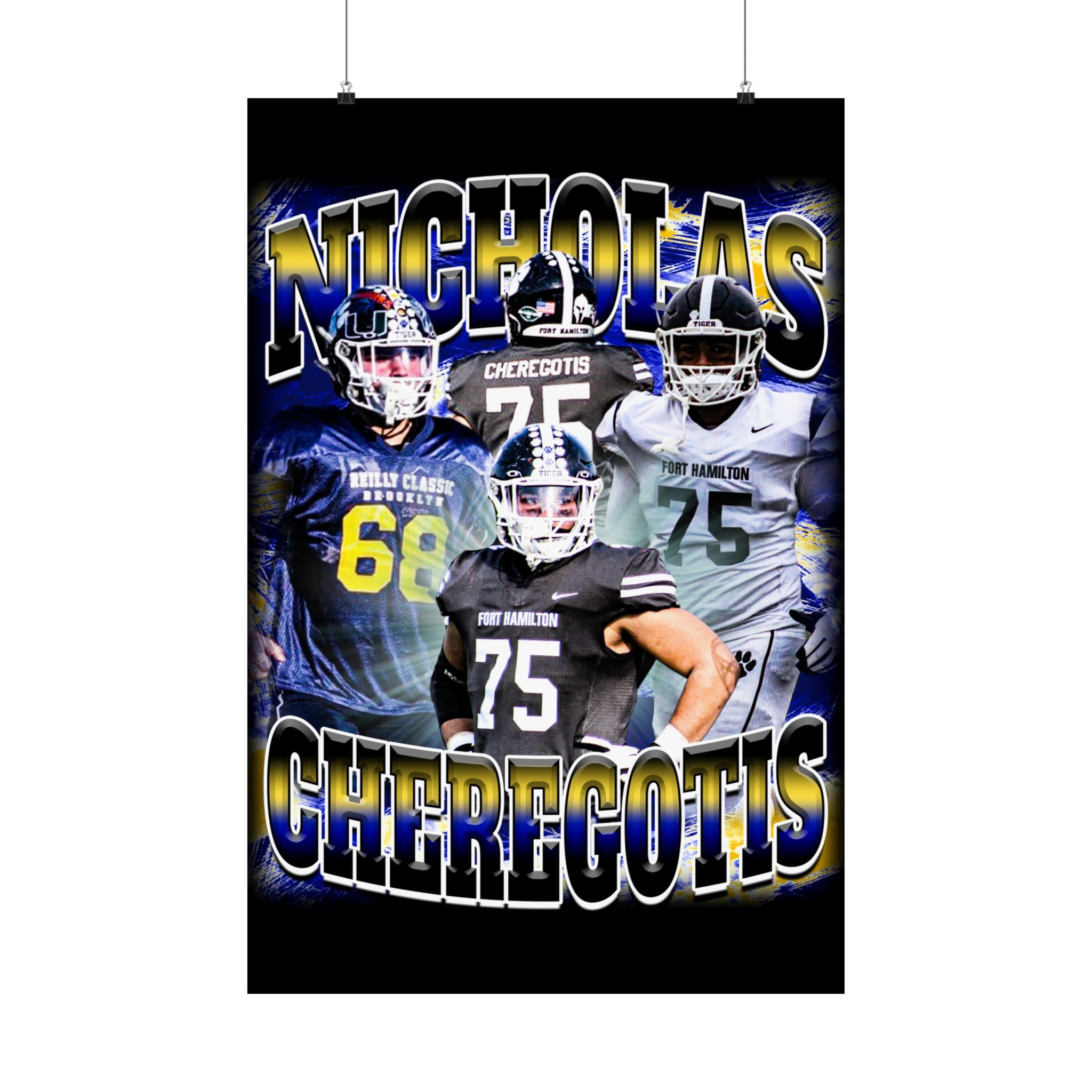 Nicholas Cheregotis Poster 24" x 36" – Hometown Hero