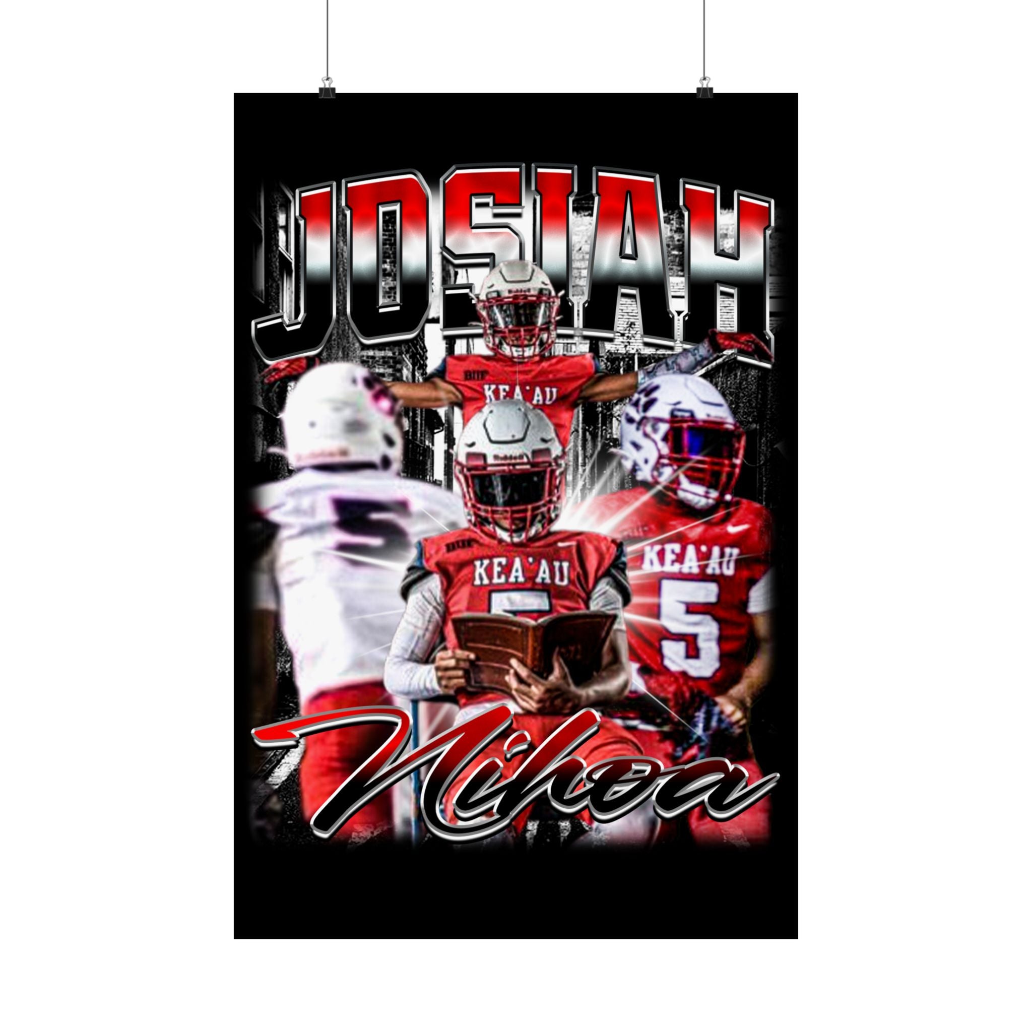 Josiah Poster 24" x 36" – Hometown Hero