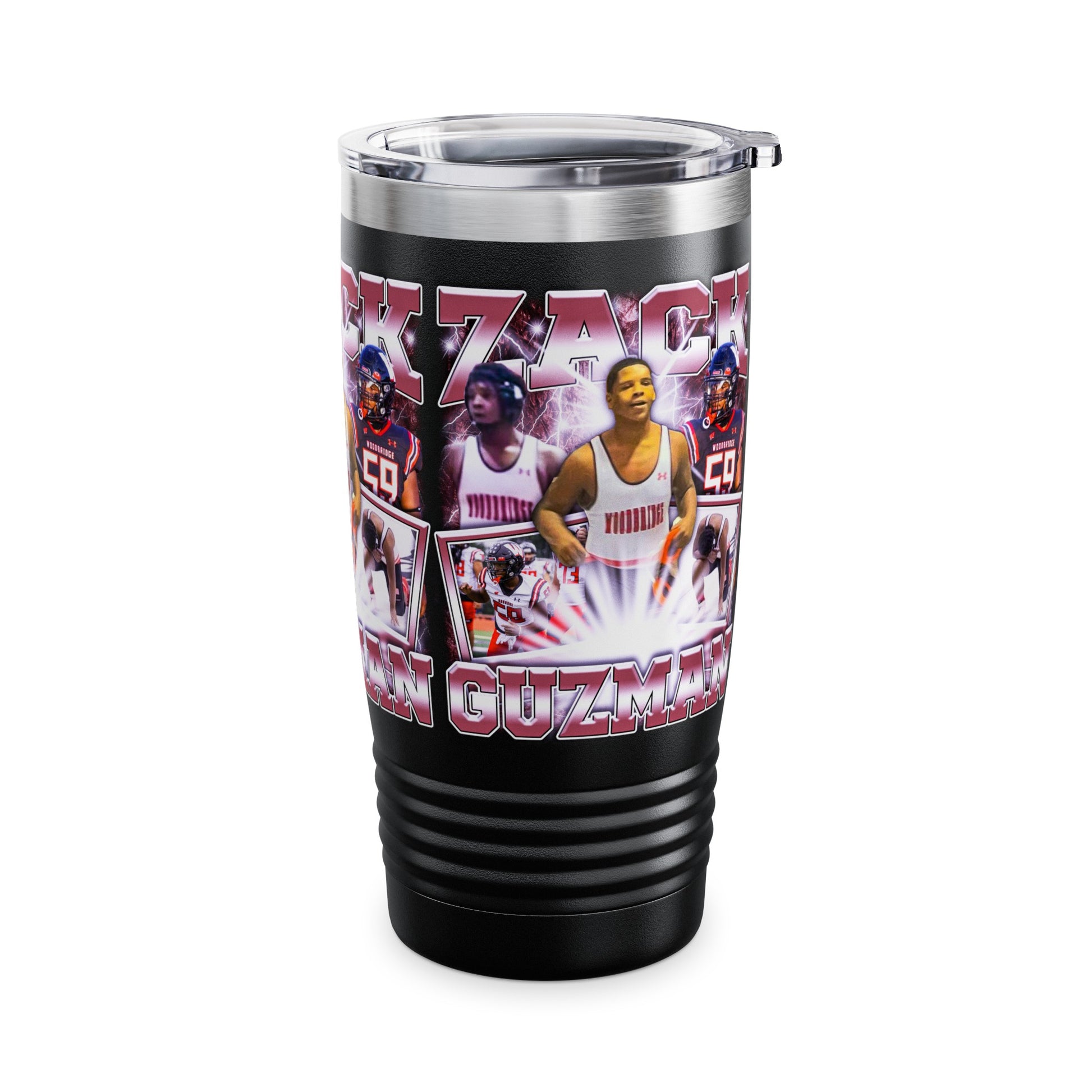 Zack Guzman Stainless Steal Tumbler – Hometown Hero