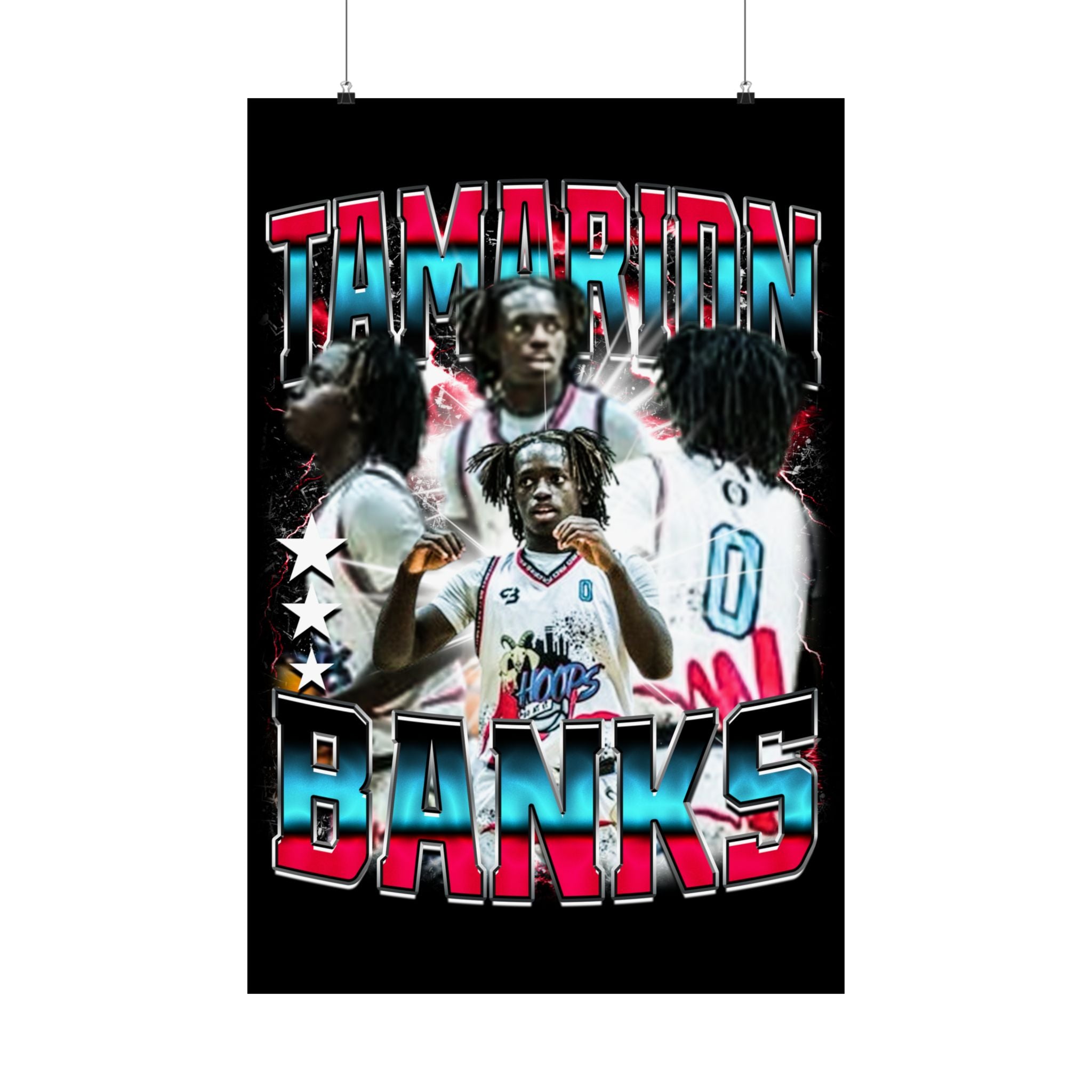 Tamarion Banks Poster 24" x 36" – Hometown Hero