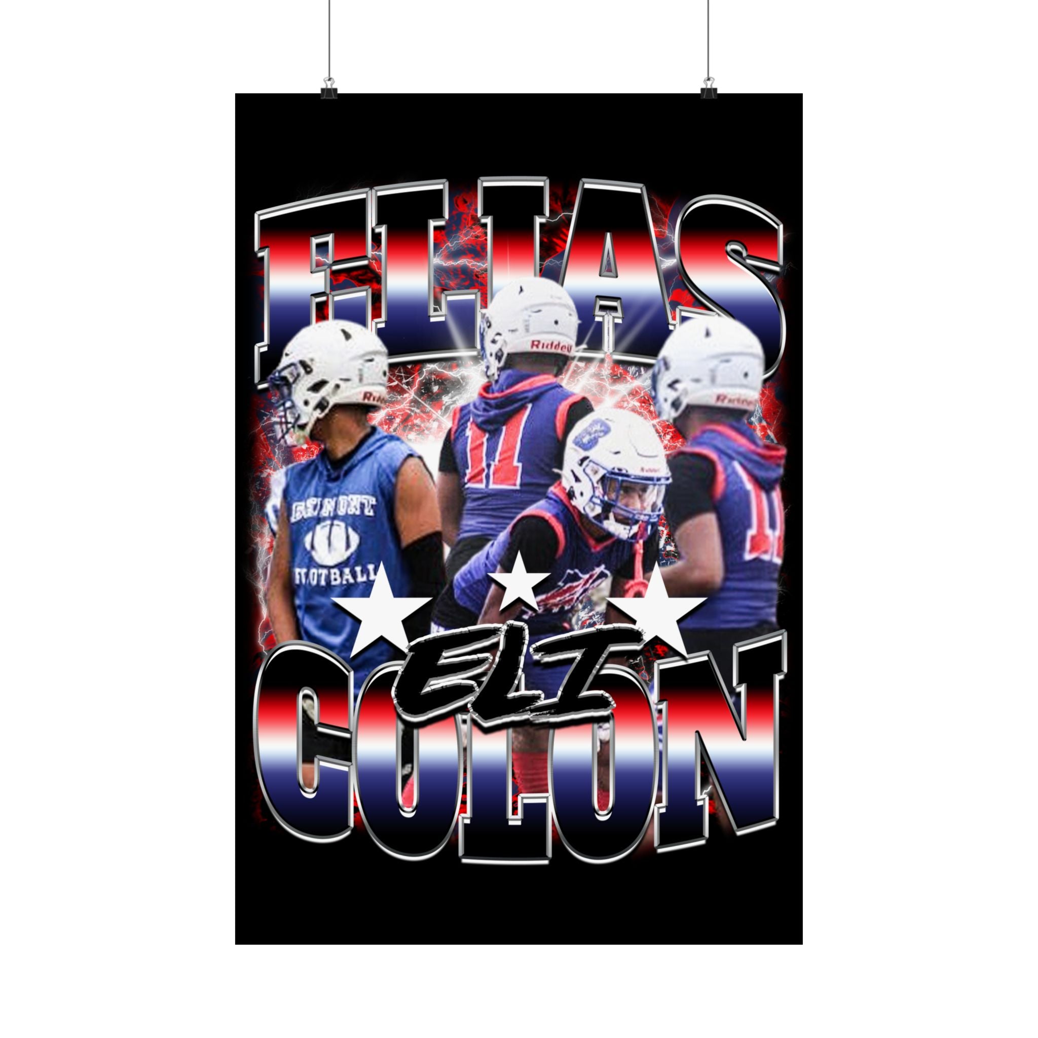 Elias Colon Poster 24" x 36" – Hometown Hero