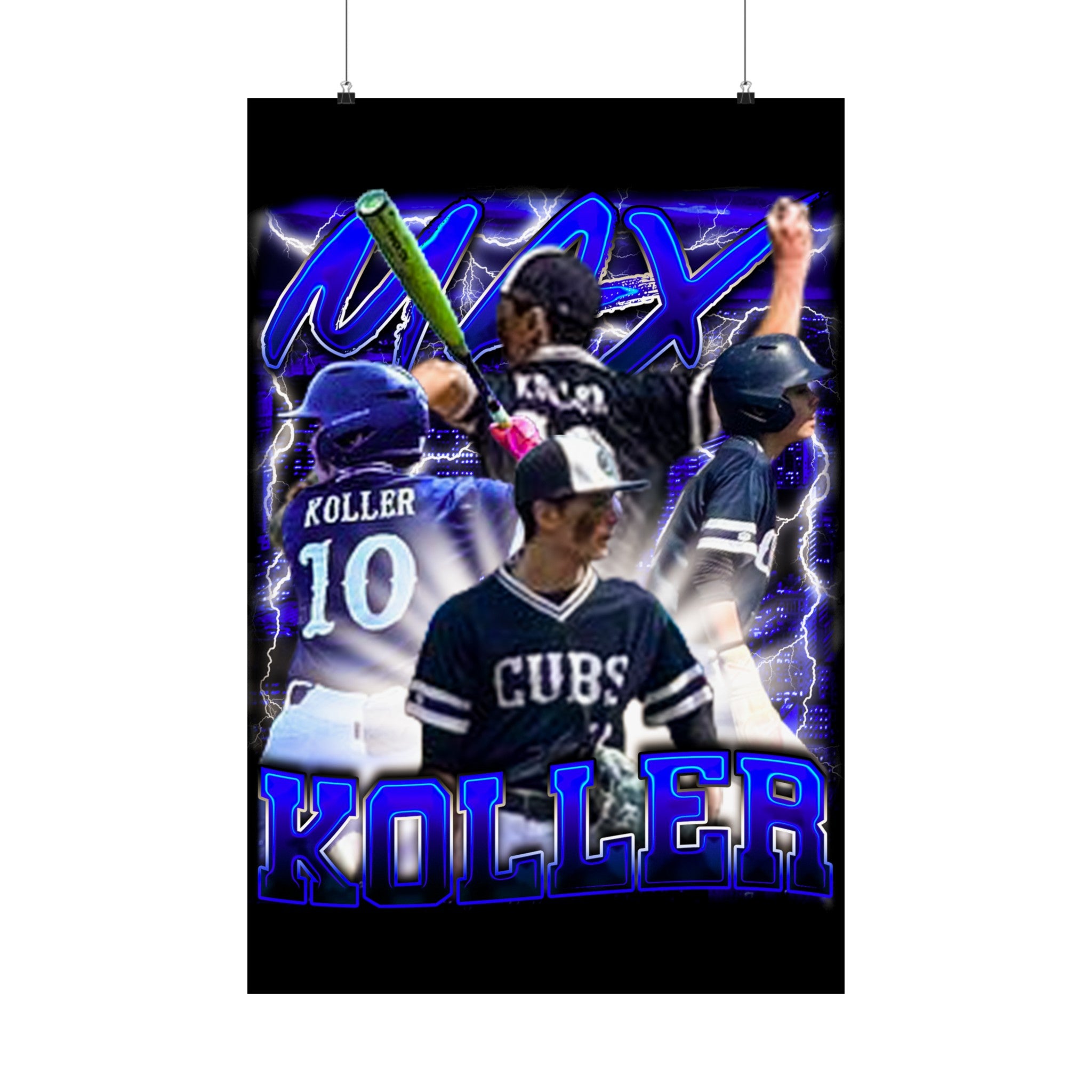 Max Koller Poster 24" x 36" – Hometown Hero