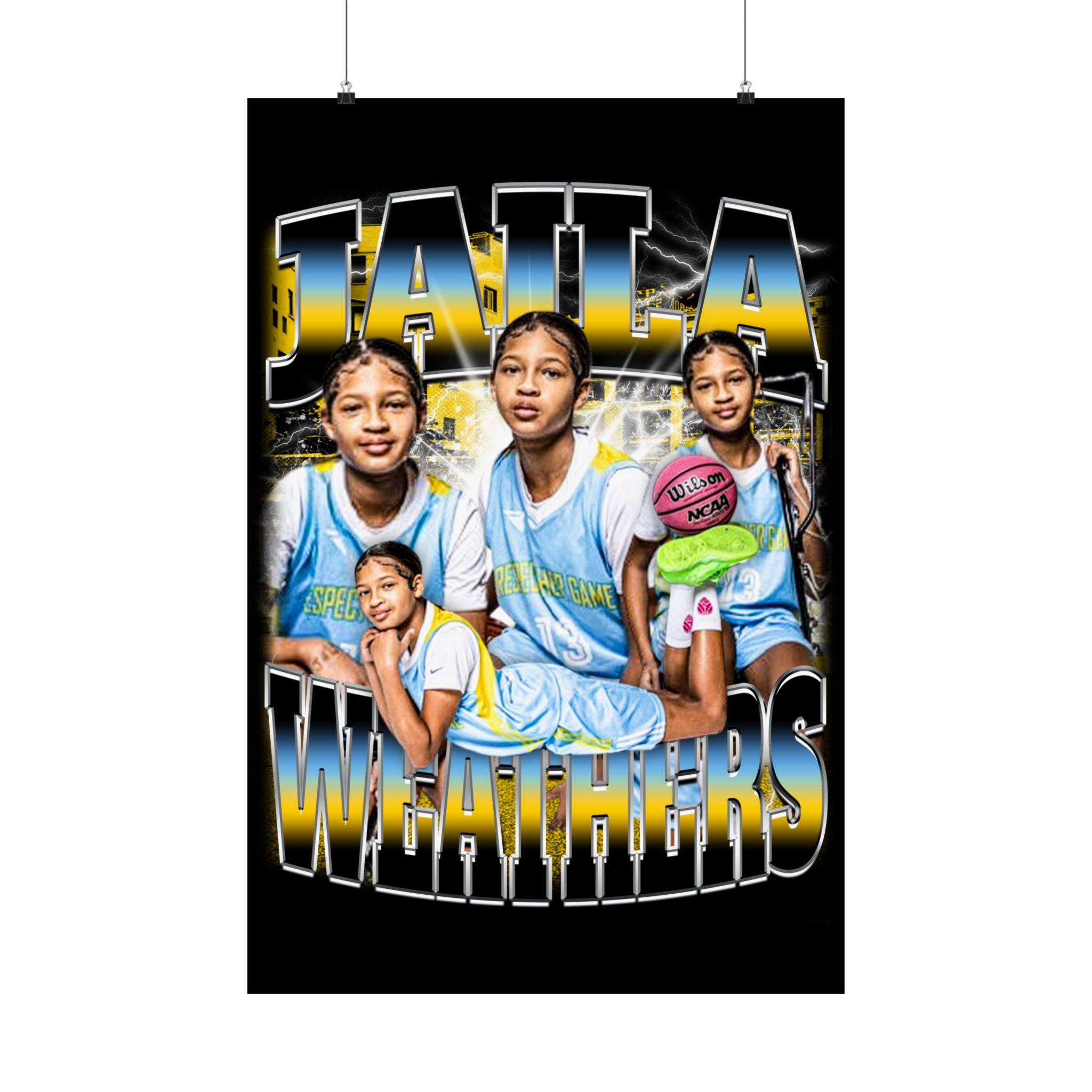 Jaila Weathers Poster 24" x 36" – Hometown Hero