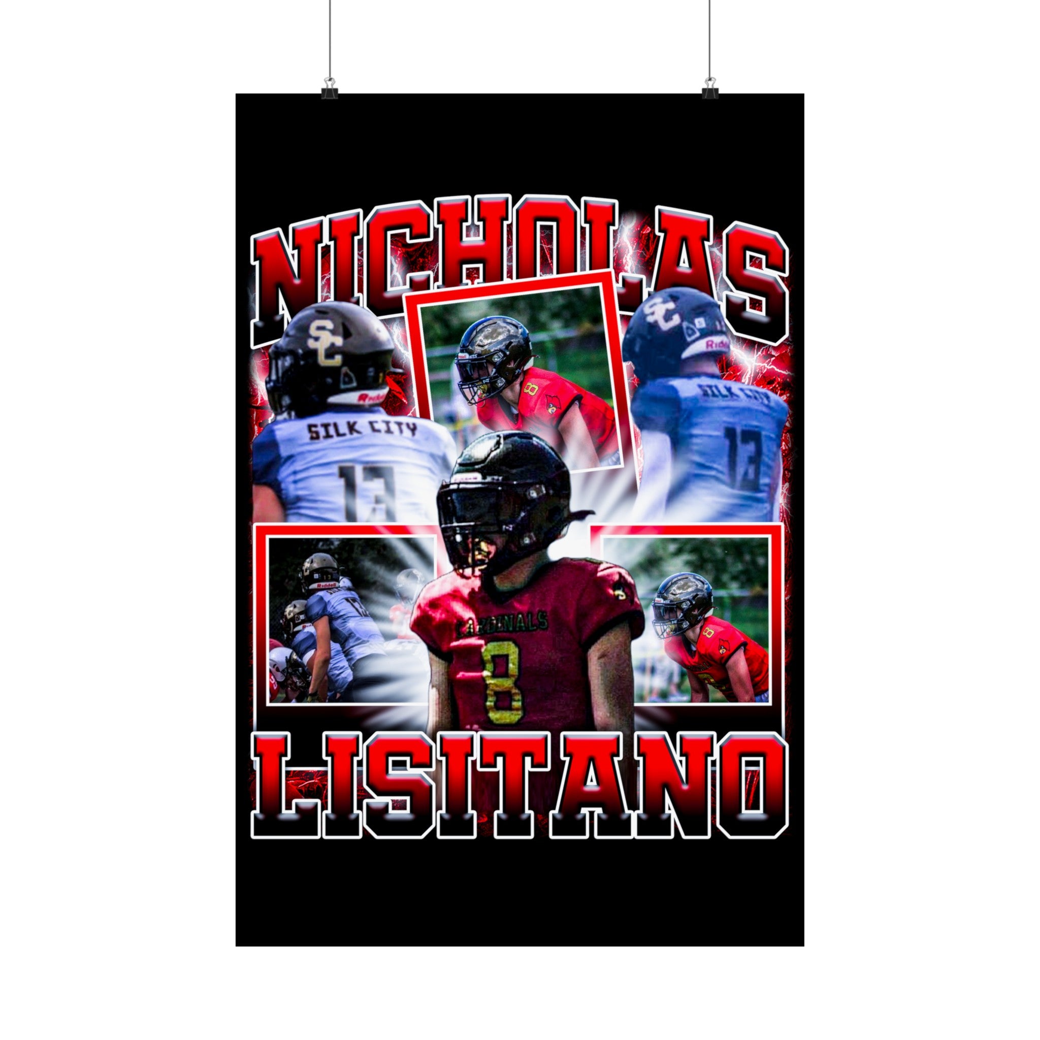 Nicholas Lisitano Poster 24" x 36" – Hometown Hero