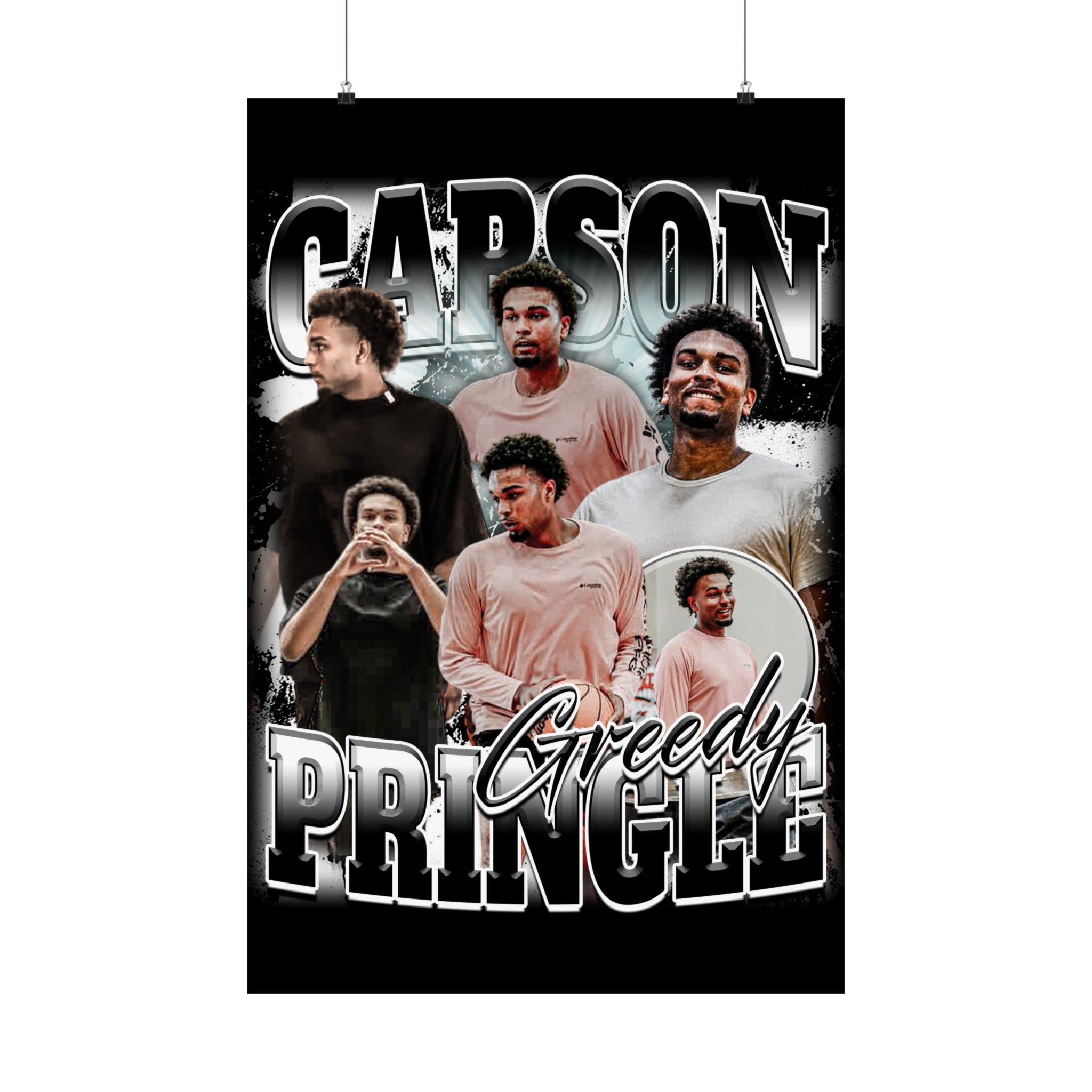 Carson Pringle Greedy Poster 24" x 36" – Hometown Hero