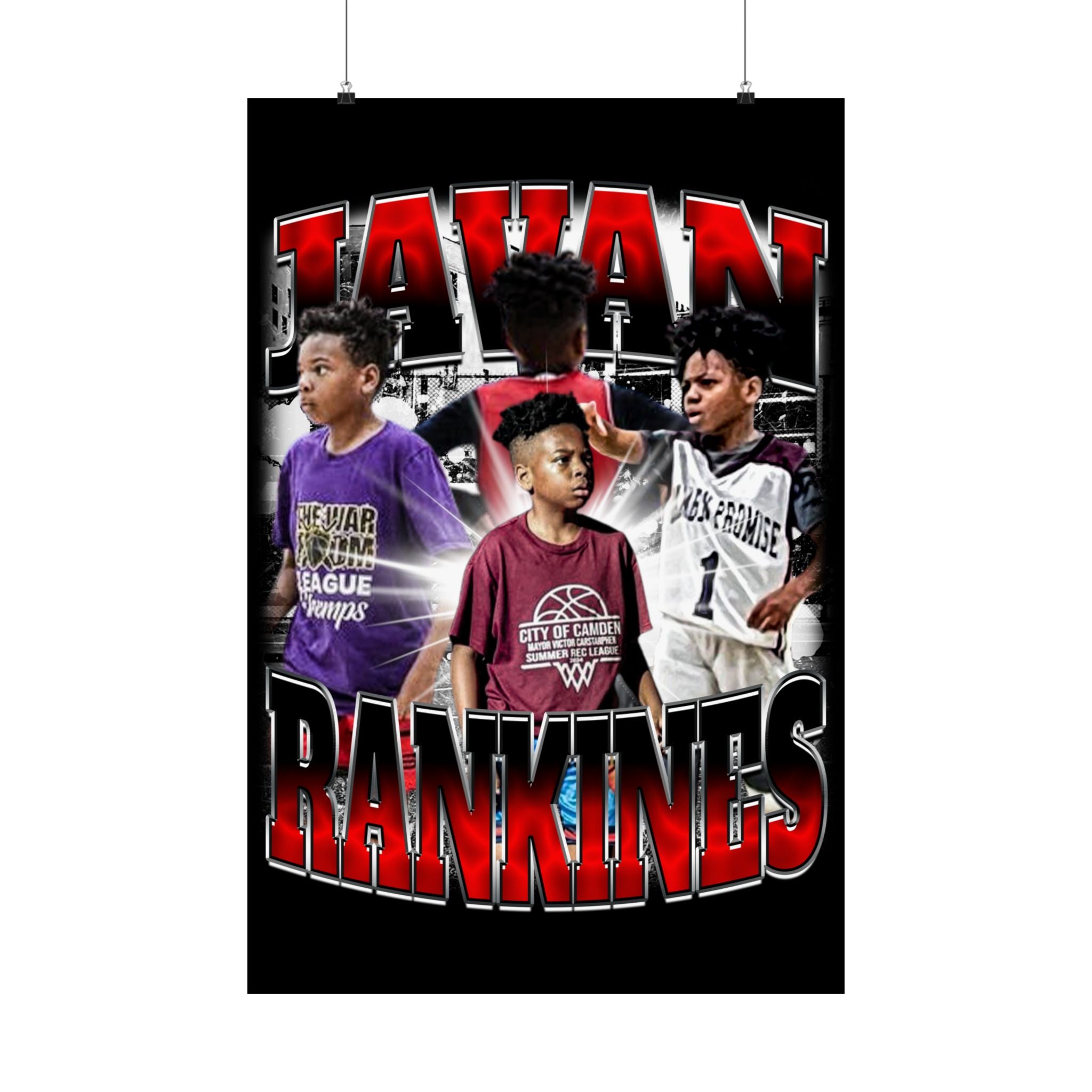Javan Rankines Poster 24" x 36" – Hometown Hero