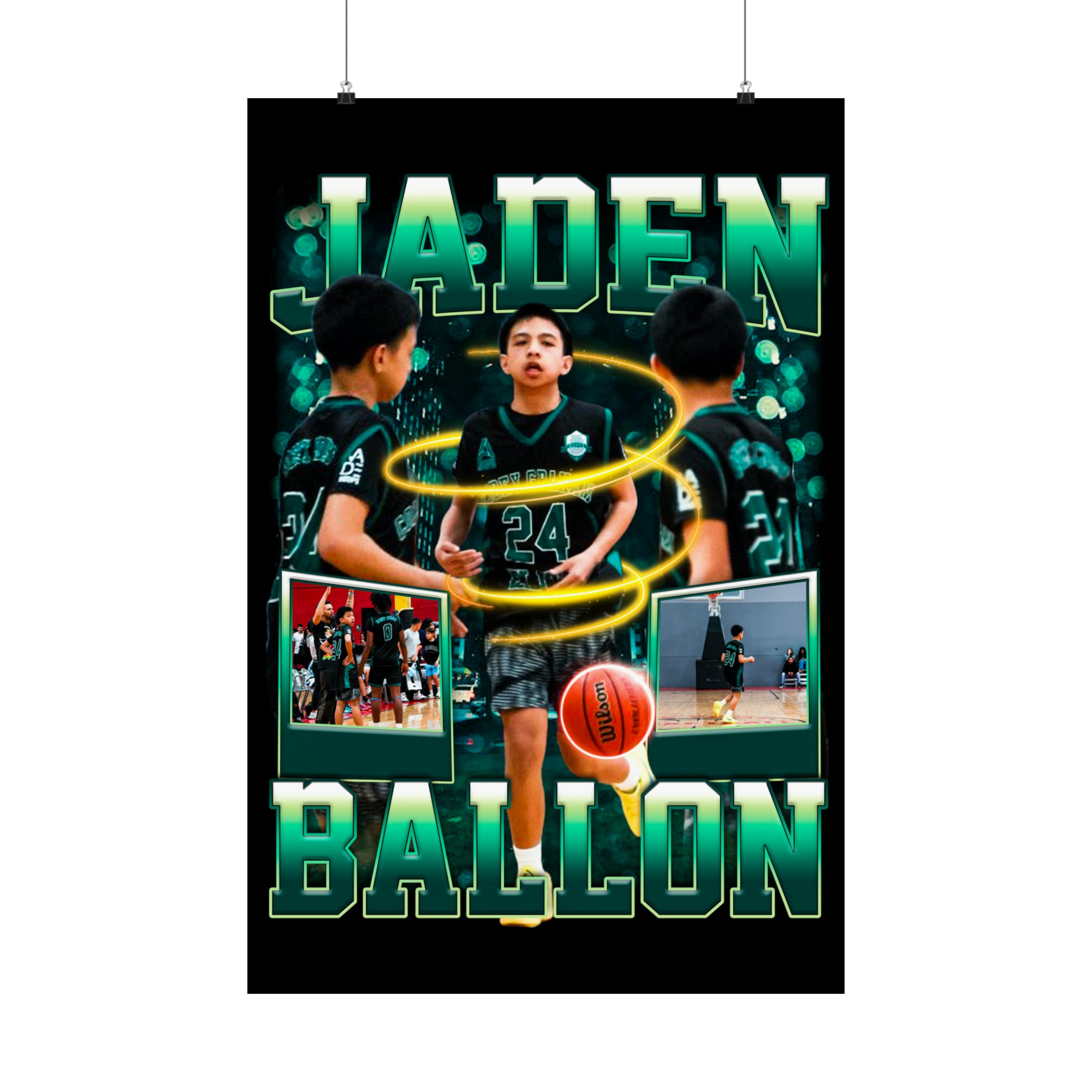 Jaden Ballon Poster – Hometown Hero