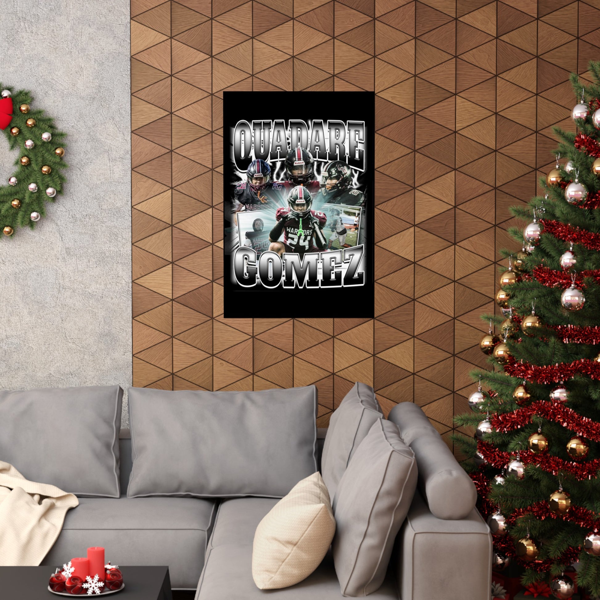 Quadare Gomez Poster 24" x 36" – Hometown Hero