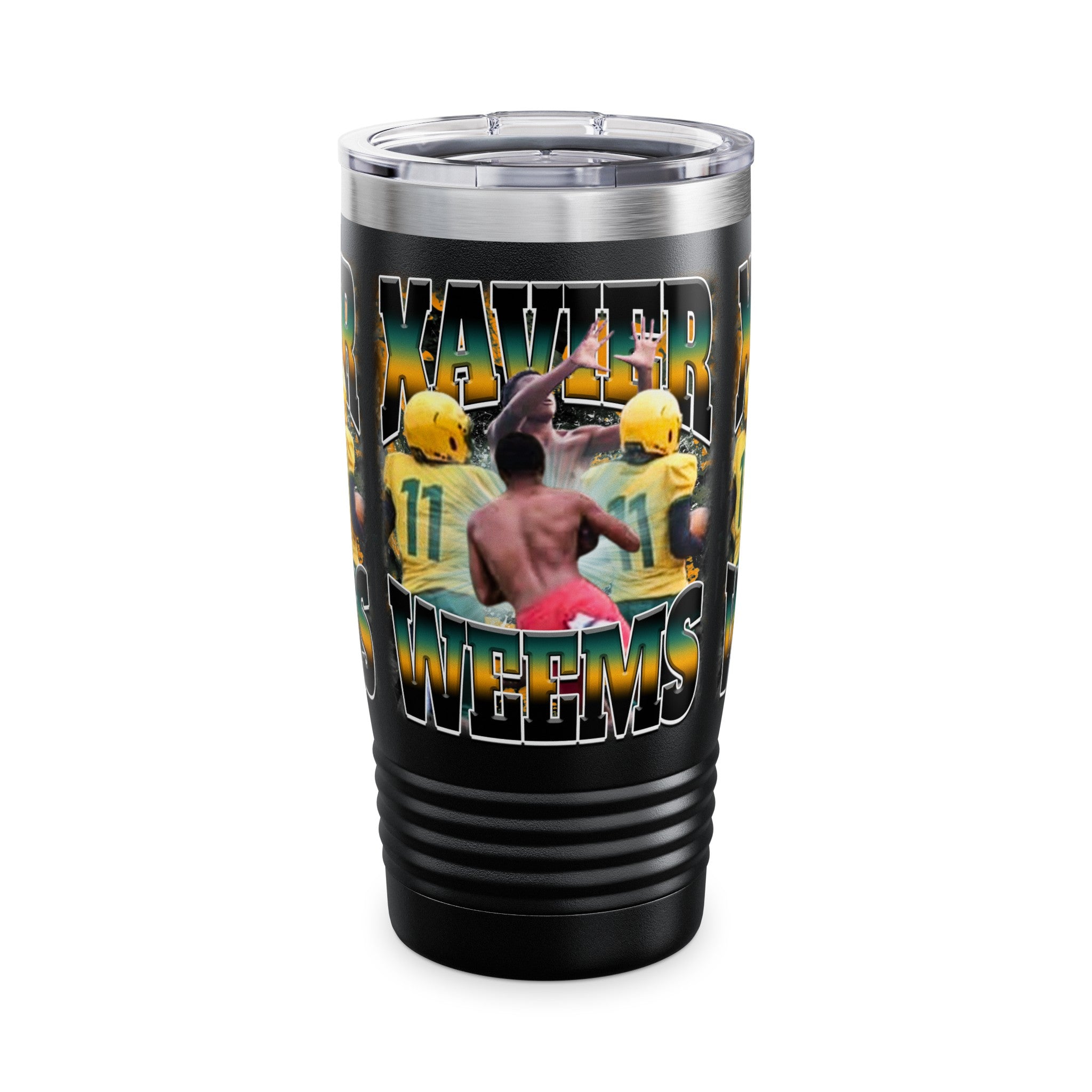 Xavier Weems Stainless Steal Tumbler – Hometown Hero
