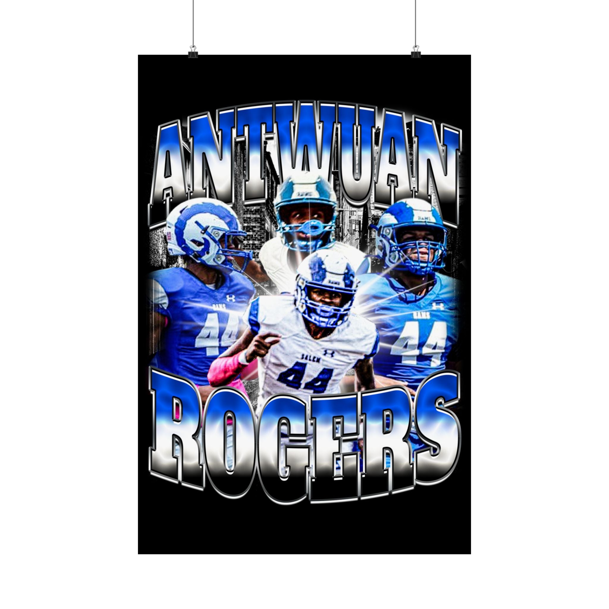 Antwuan Rogers Poster 24" x 36" – Hometown Hero