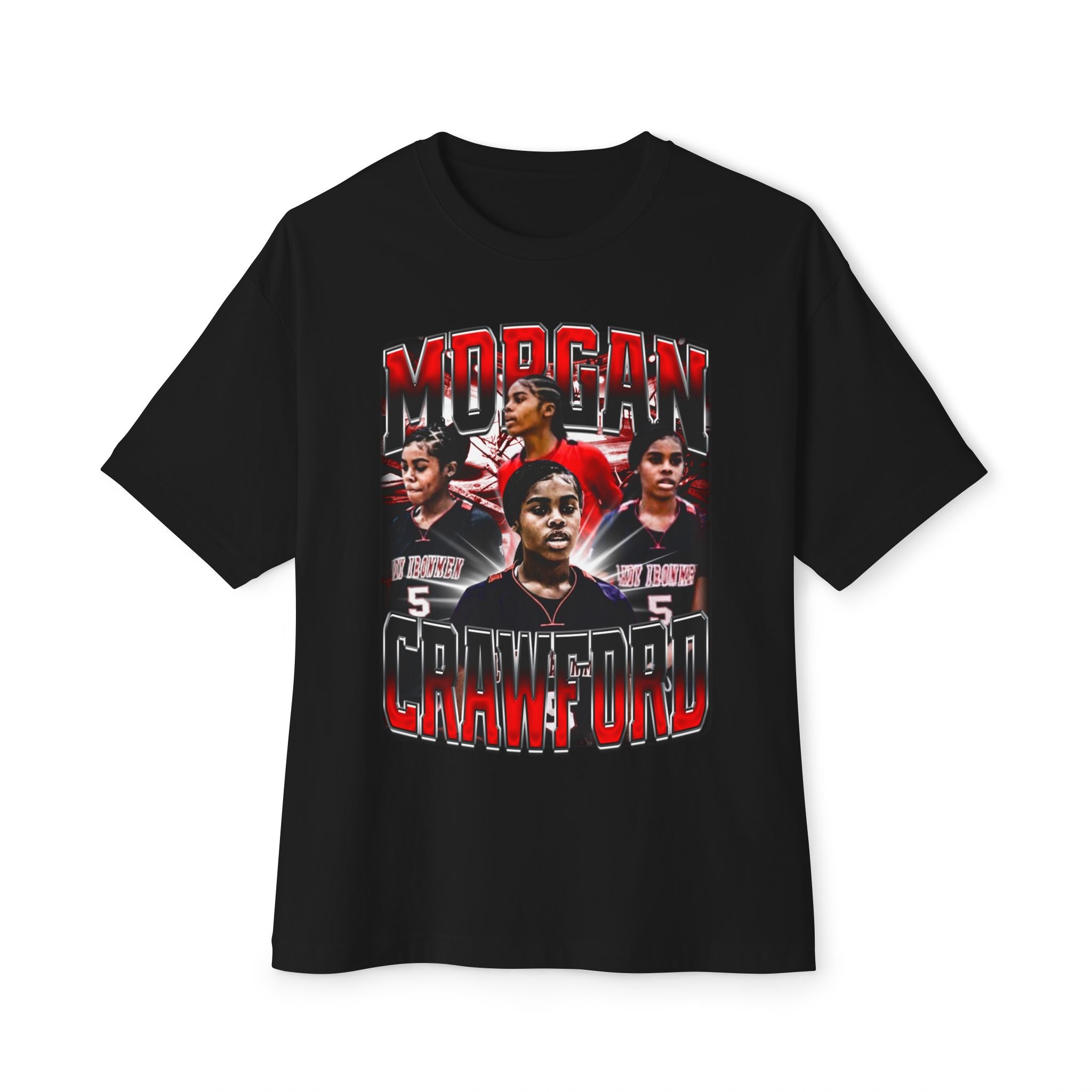 Morgan Crawford Oversized Vintage Tee – Hometown Hero