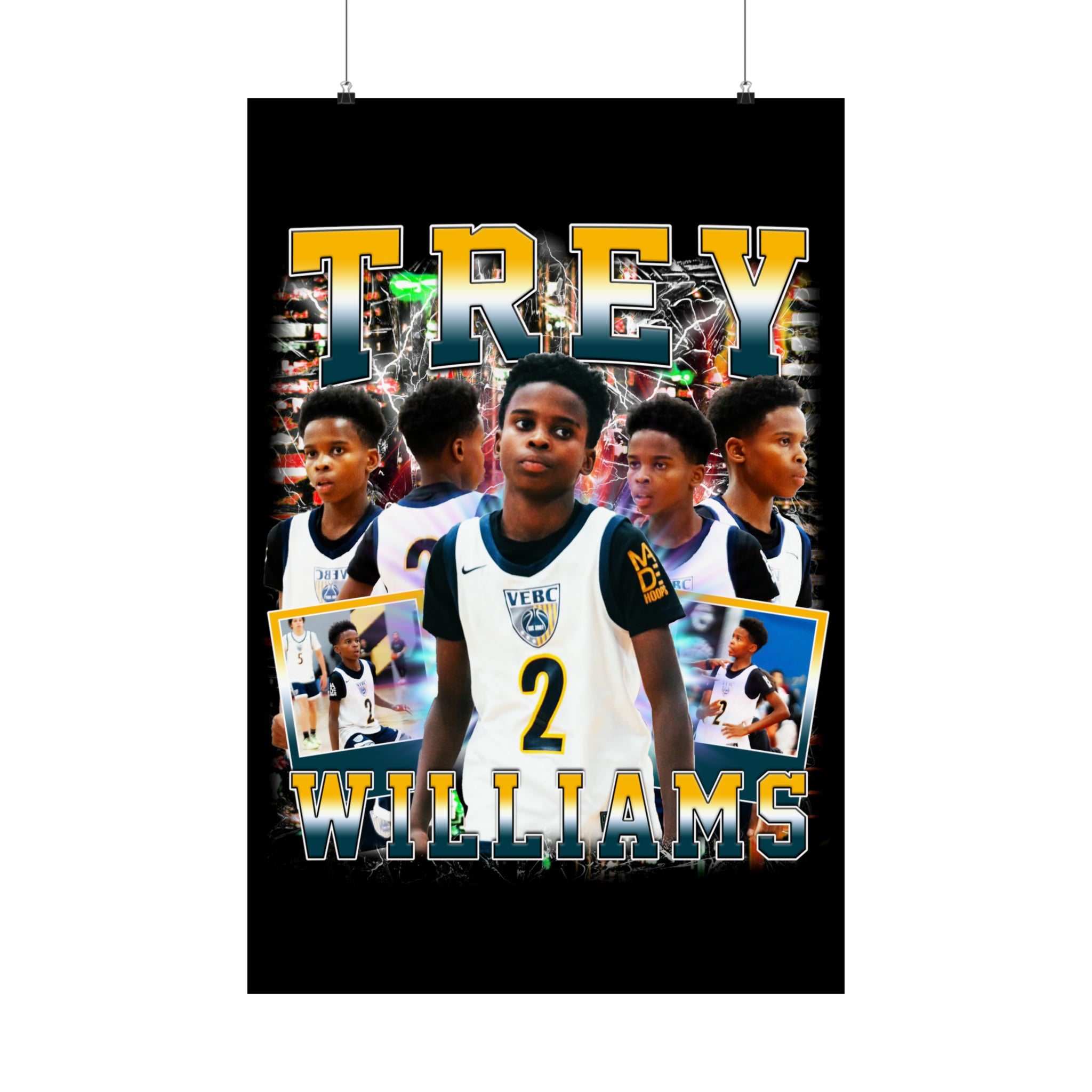 Trey Williams Poster – Hometown Hero