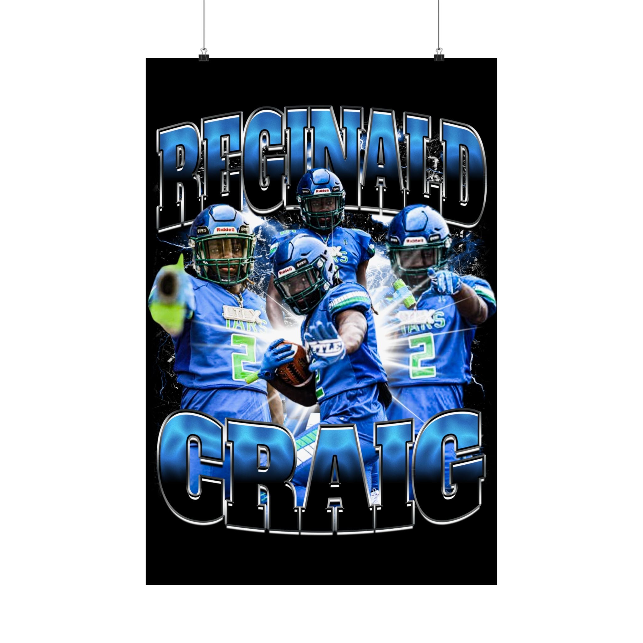 Reginald Craig Poster 24" x 36" – Hometown Hero
