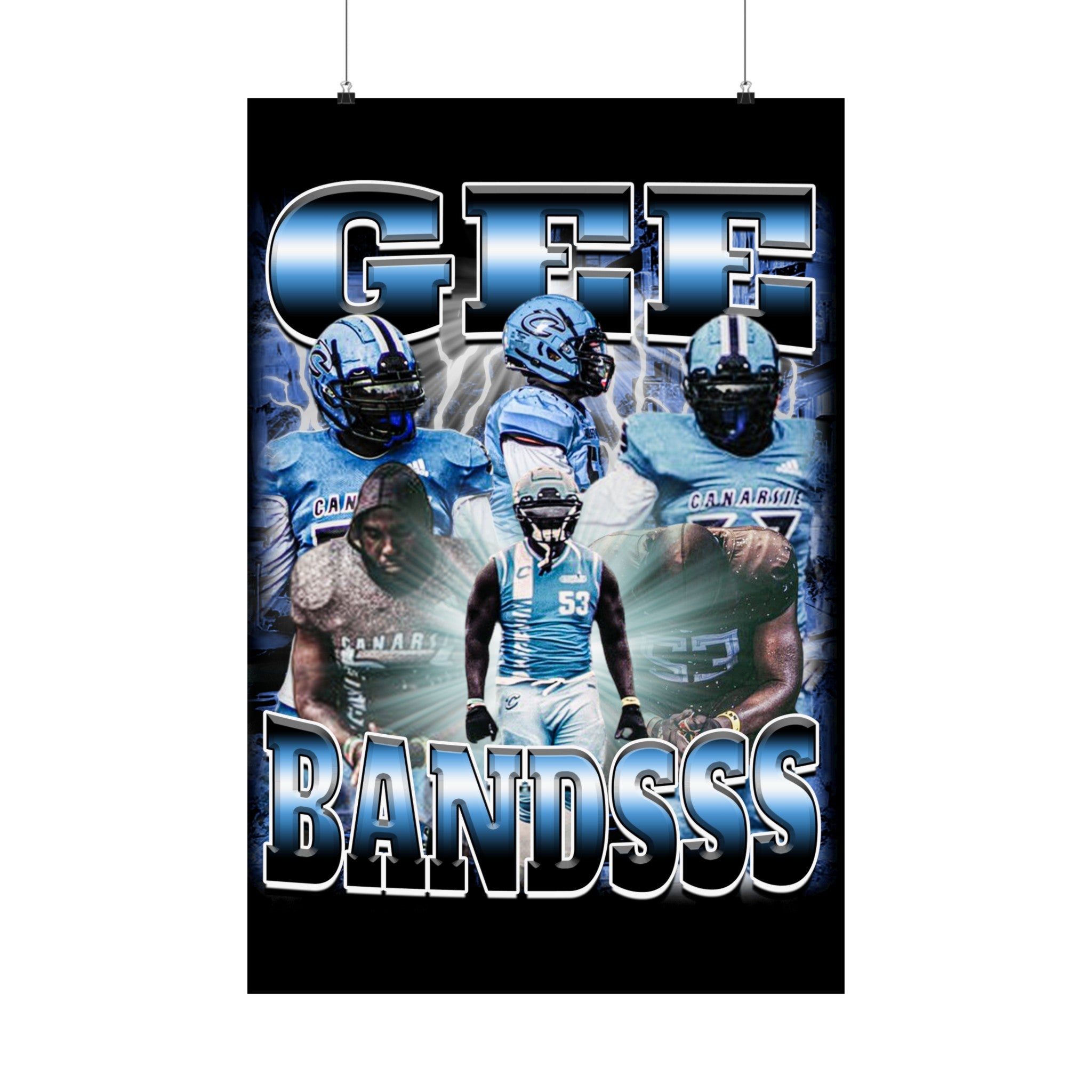 Gee Bandsss Poster 24" x 36" – Hometown Hero