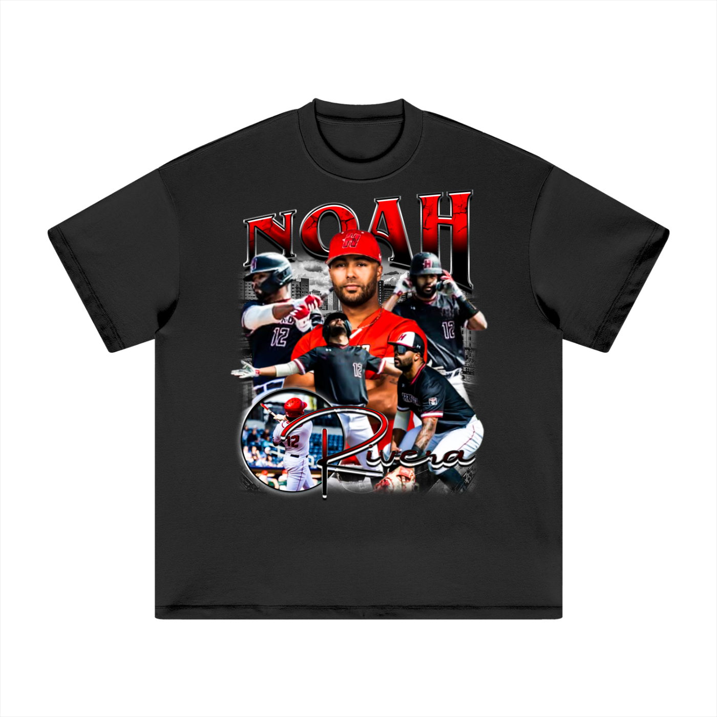 Noah Rivera Heavyweight Oversized T-shirt – Hometown Hero